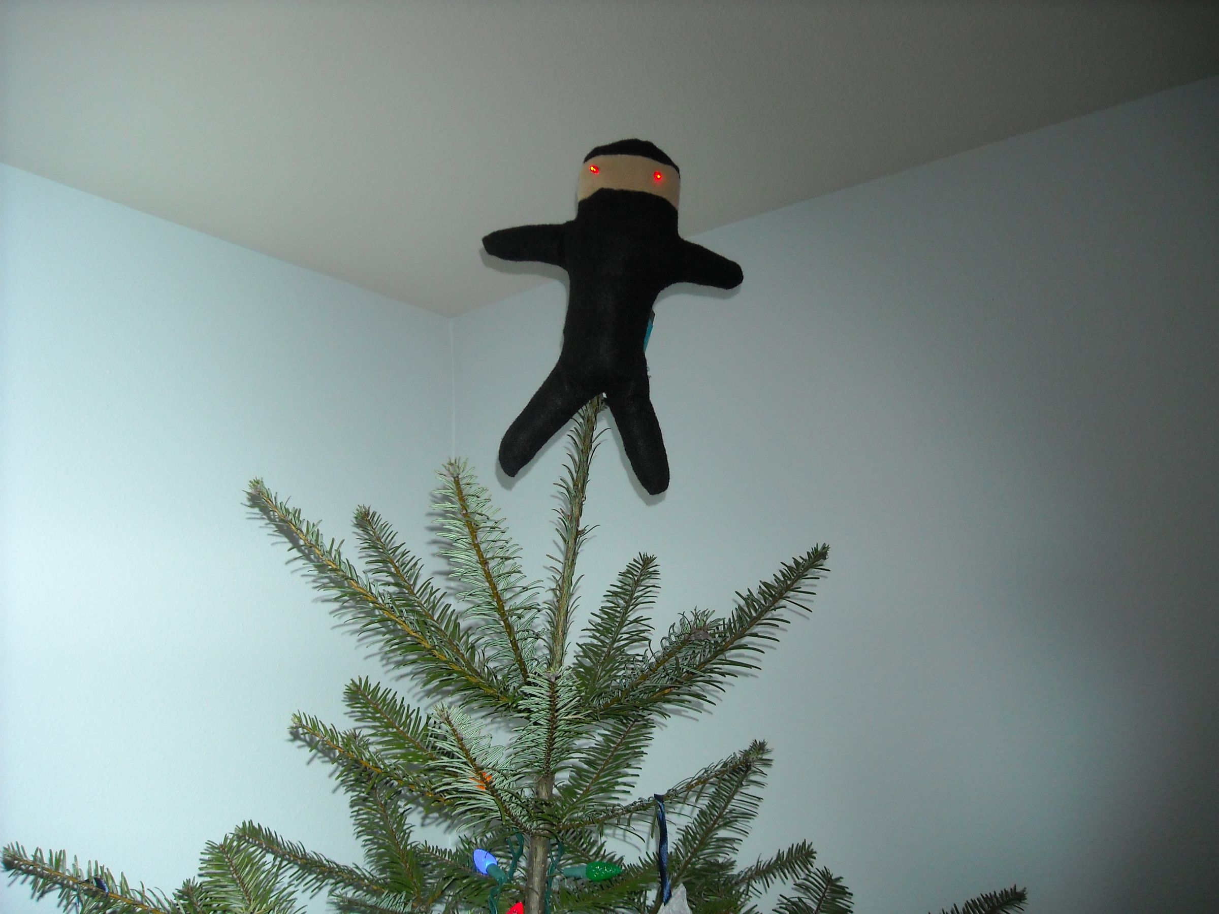 Ninja Tree Topper (with Light Up Eyes!) : 8 Steps (with Pictures ...