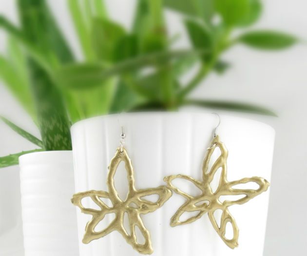 Video Tutorial Easy Spring Flower Earrings : 4 Steps (with Pictures ...