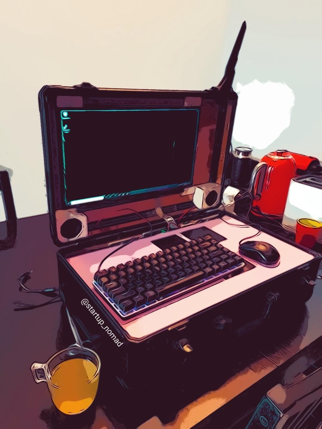 Briefcase PC Built by a Woman. : 14 Steps (with Pictures) - Instructables