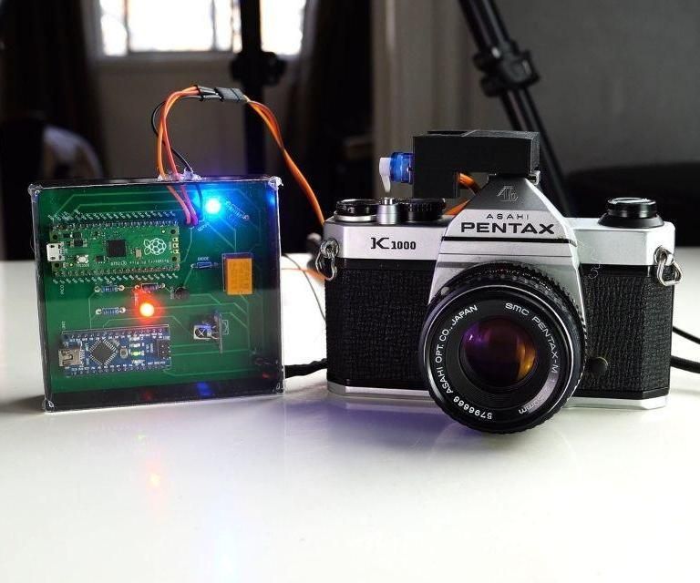 Remote Shutter Circuit : Pentax K1000 Film Camera : 6 Steps (with ...