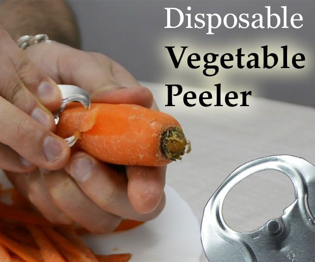 Vegetable Peeler From a Soda Can : 4 Steps (with Pictures) - Instructables
