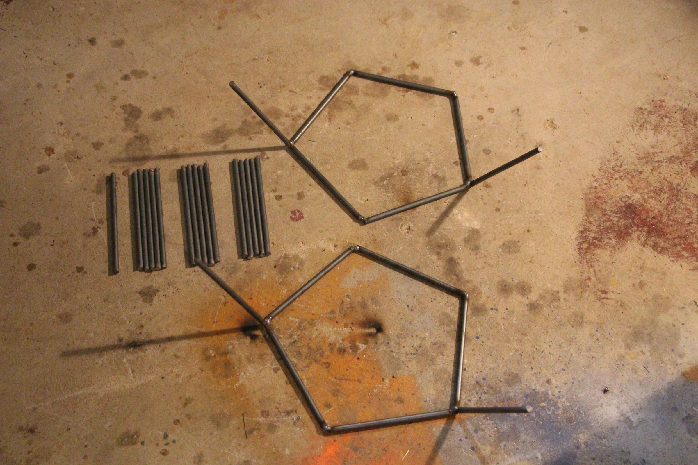 Corner Welding Jig for Pentagonal Dodecahedra (aka Dodecahedrons) : 10 ...