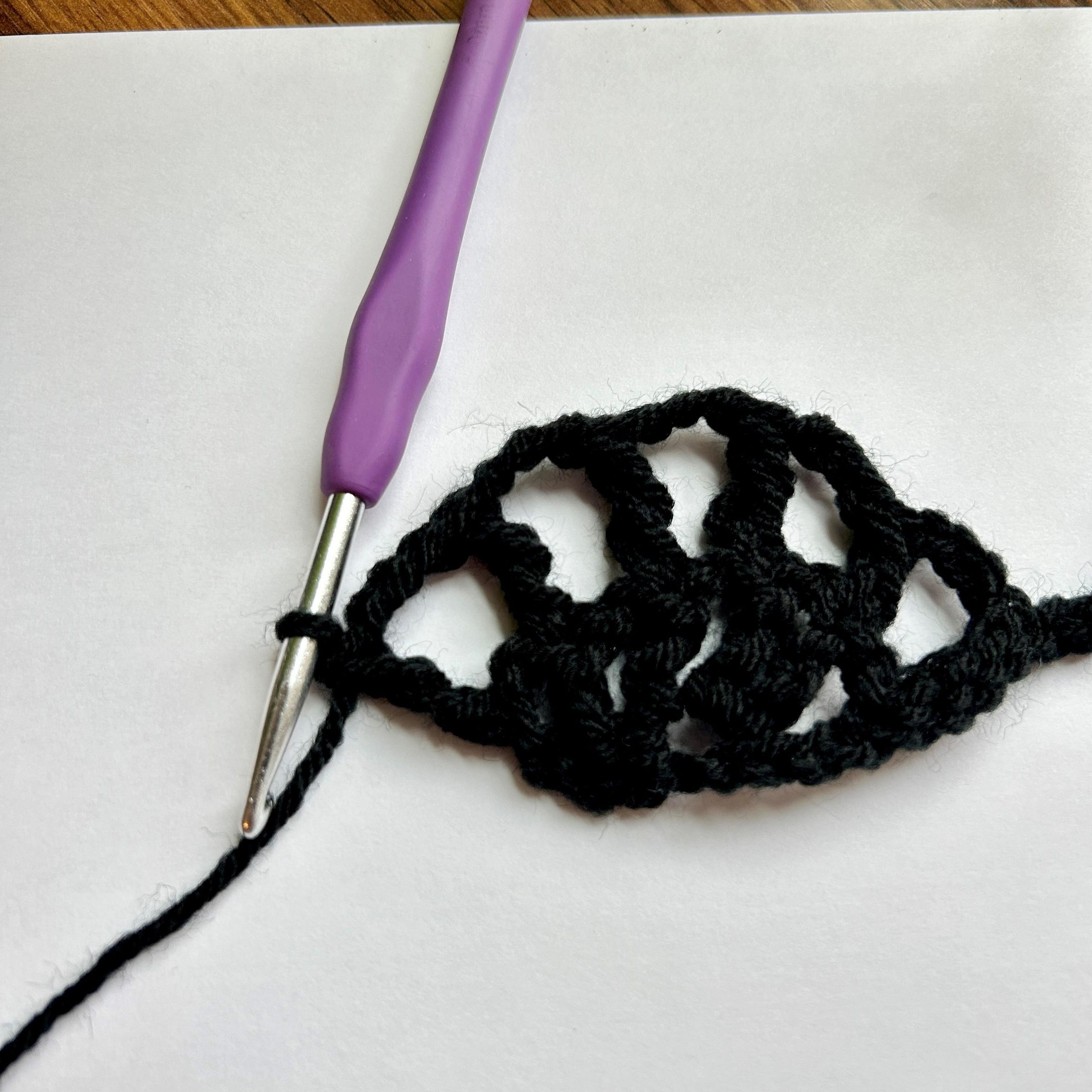 Spooky Crocheted Spider Web Garland : 10 Steps (with Pictures ...