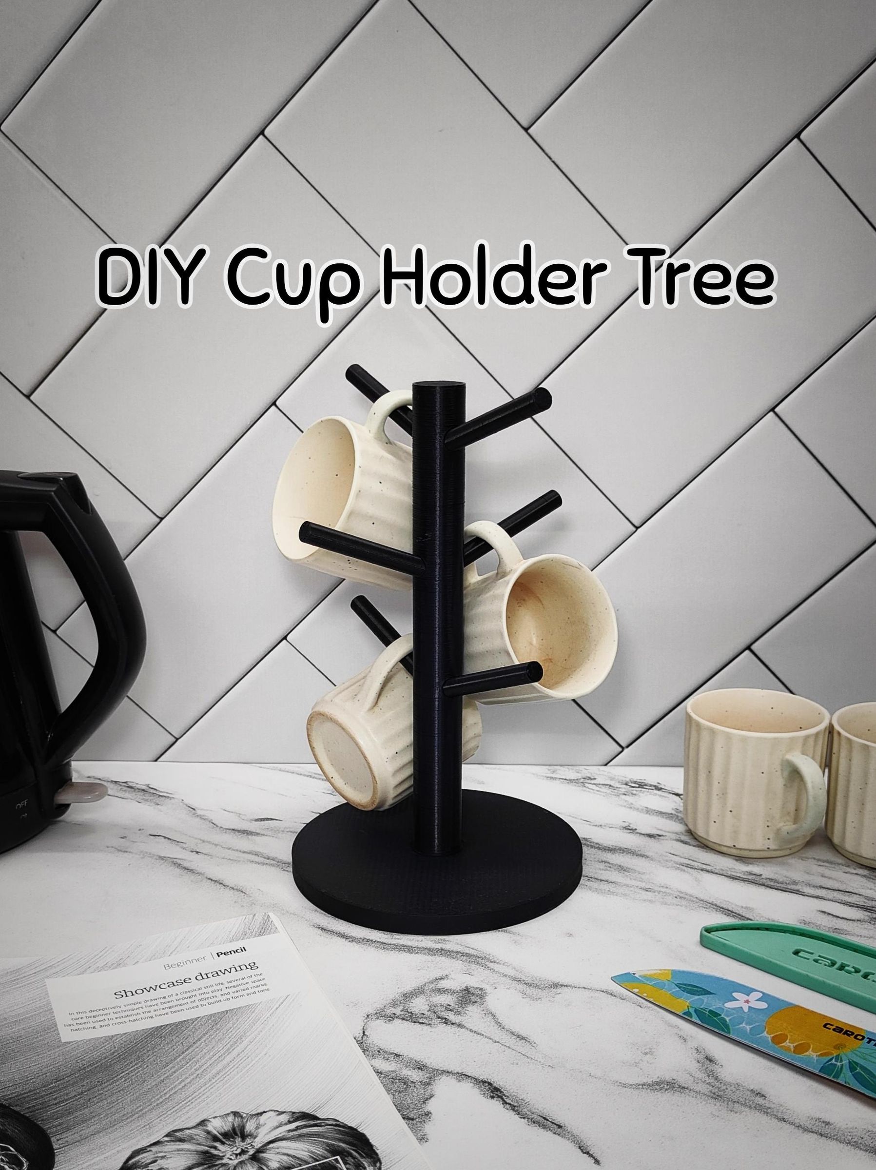 DIY Cup Holder Tree for Your Kitchen : 8 Steps (with Pictures ...
