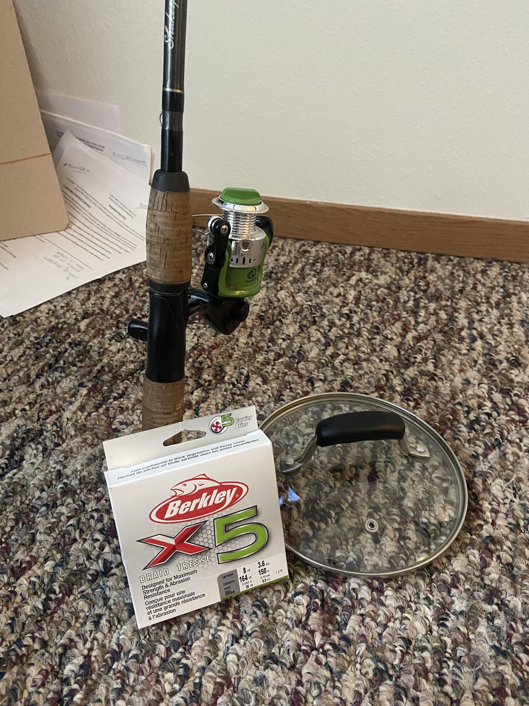 Fishing Pole Set Up