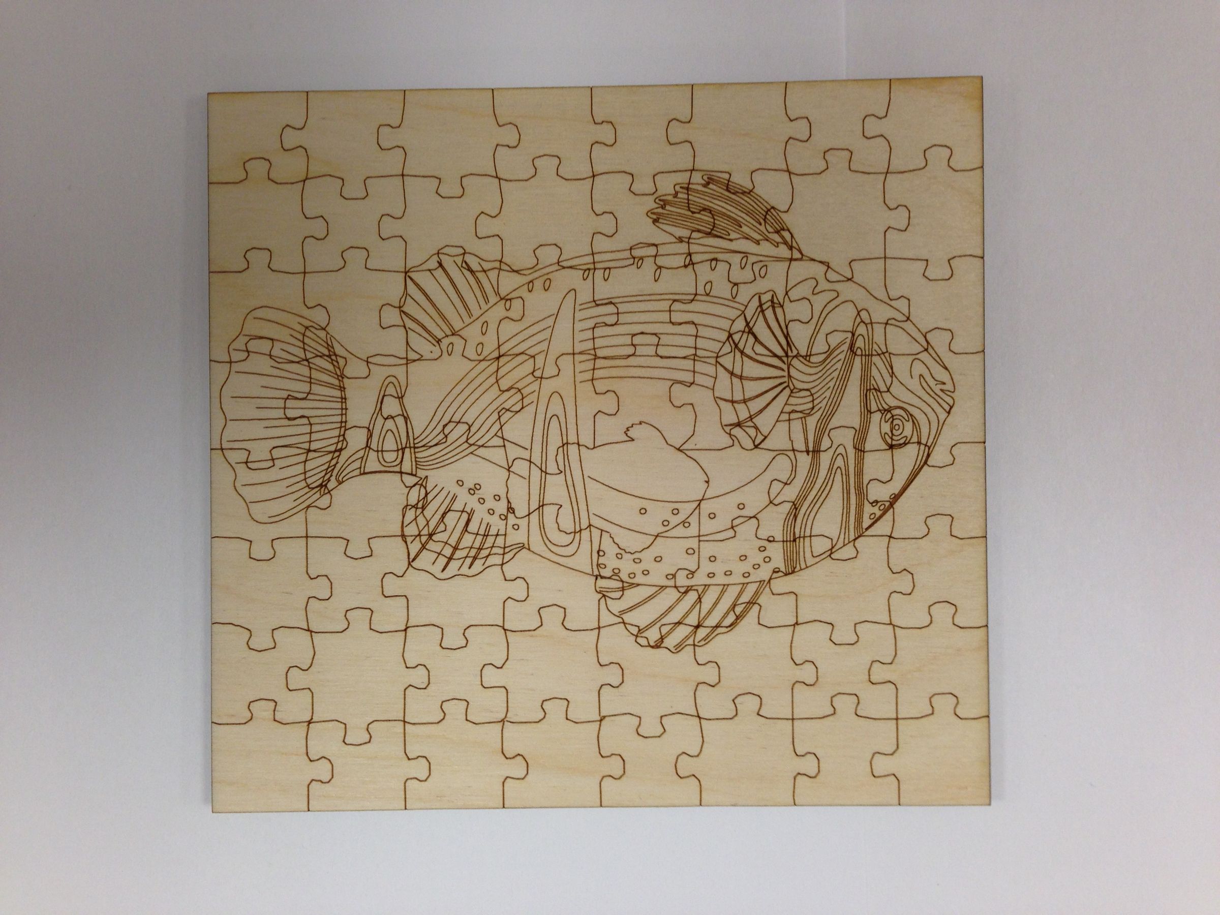 Fish Puzzle : 4 Steps (with Pictures) - Instructables