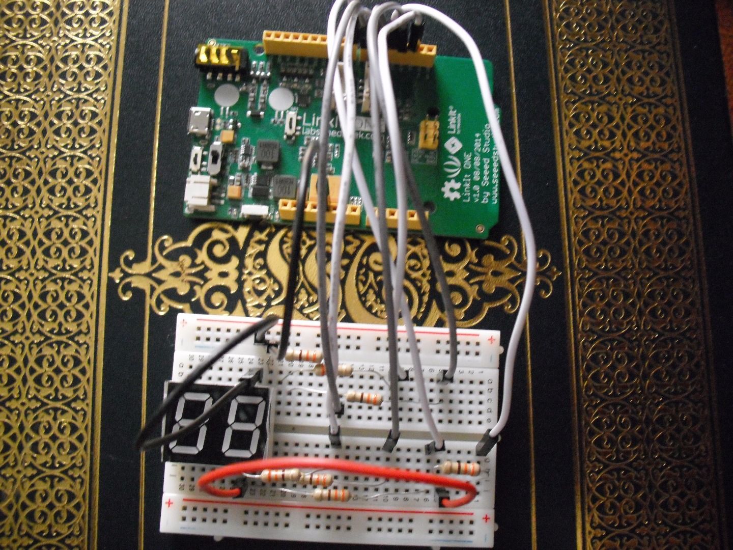 Linkit ONE Basics: Countdown : 7 Steps - Instructables