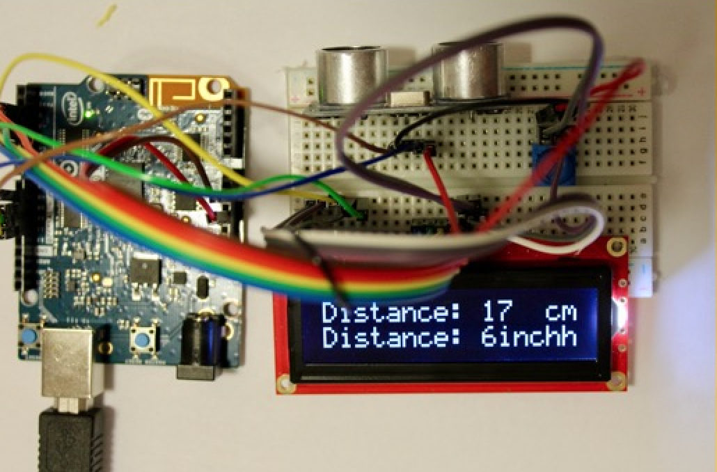 Laser Pointer Ultrasonic Distance Finder : 4 Steps (with Pictures ...