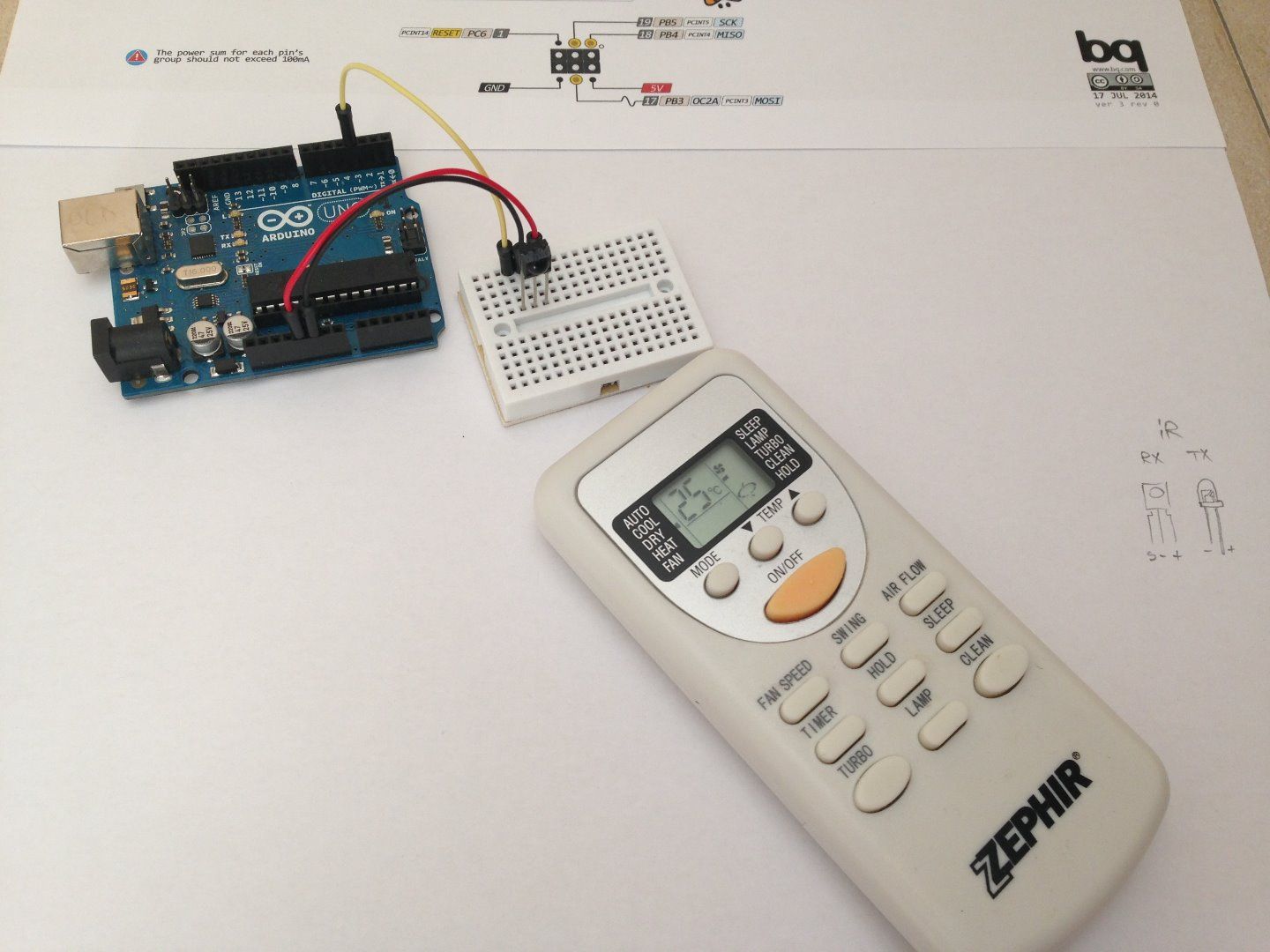 Air Conditioning Web Controlled by Arduino : 4 Steps (with Pictures ...