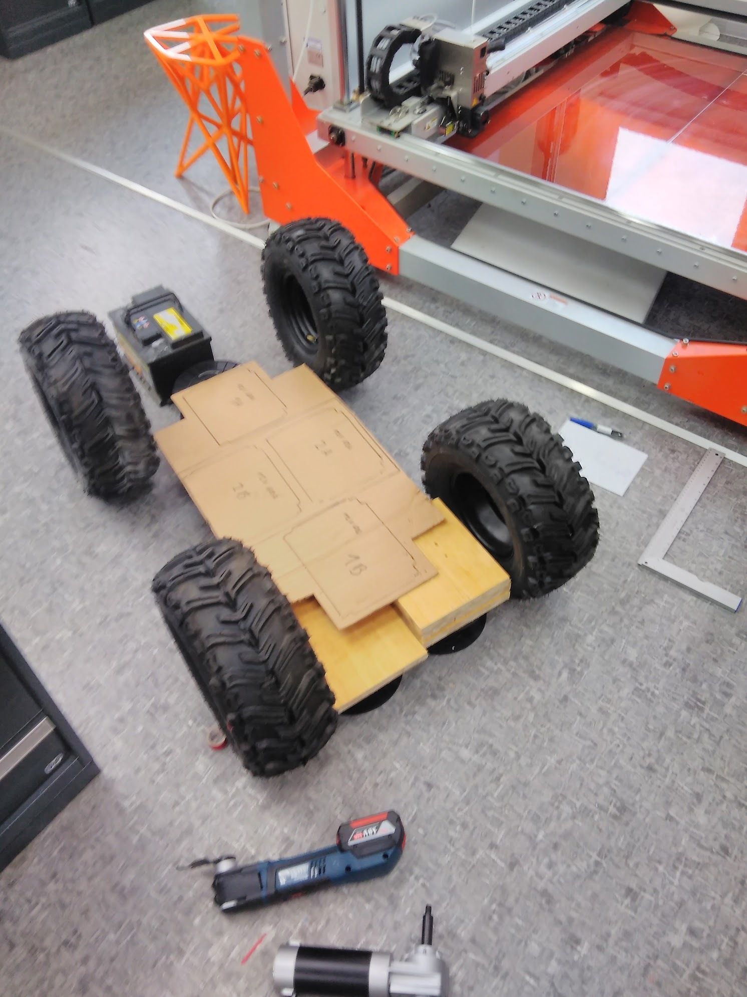 4 WD HEAVY DUTY ROVER : 12 Steps (with Pictures) - Instructables