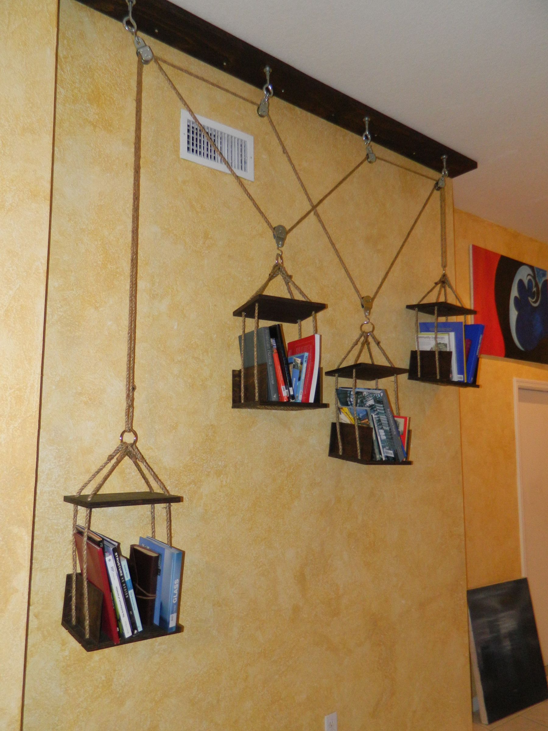 Hanging / Moving Book Shelves : 7 Steps (with Pictures) - Instructables
