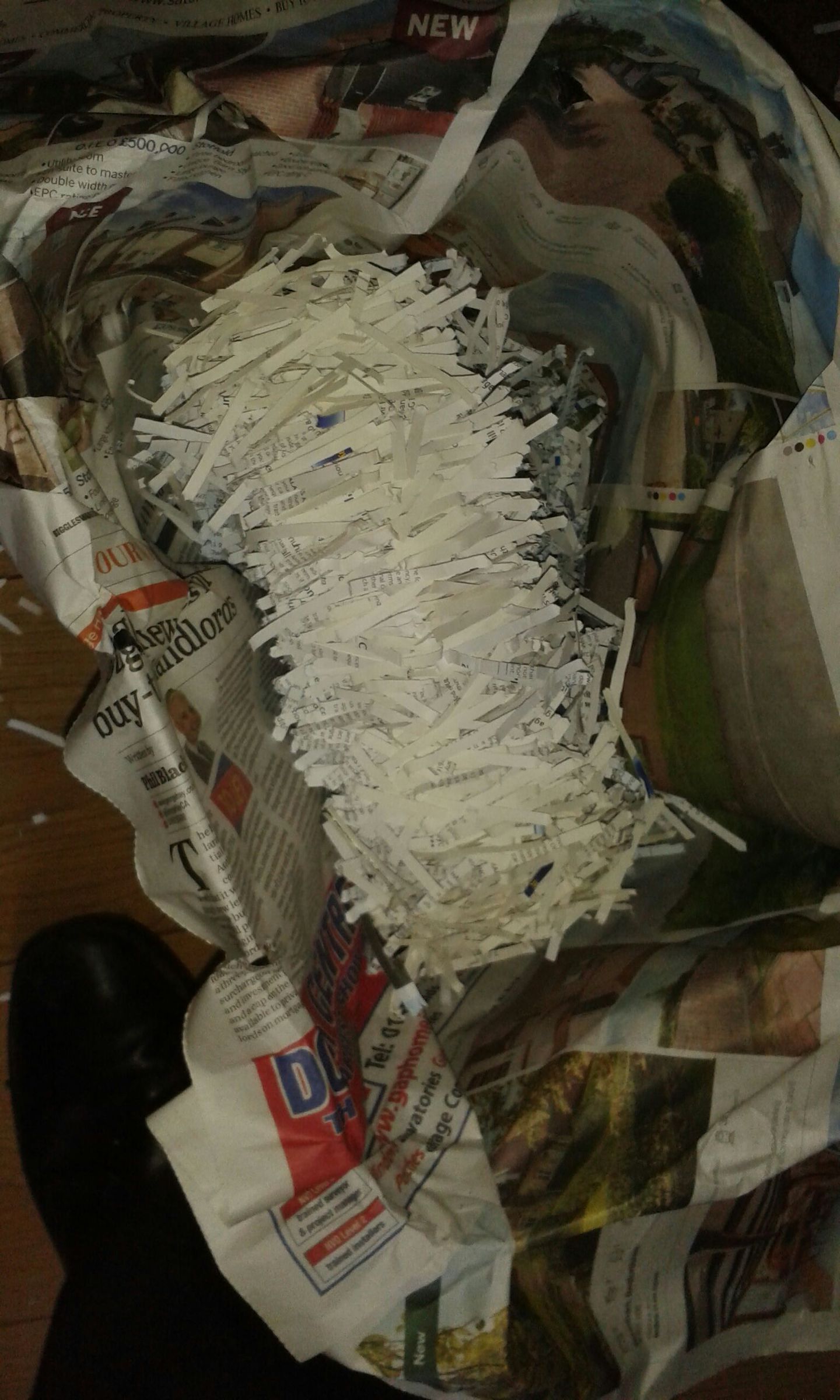 Paper Shredder Bag : 3 Steps (with Pictures) - Instructables