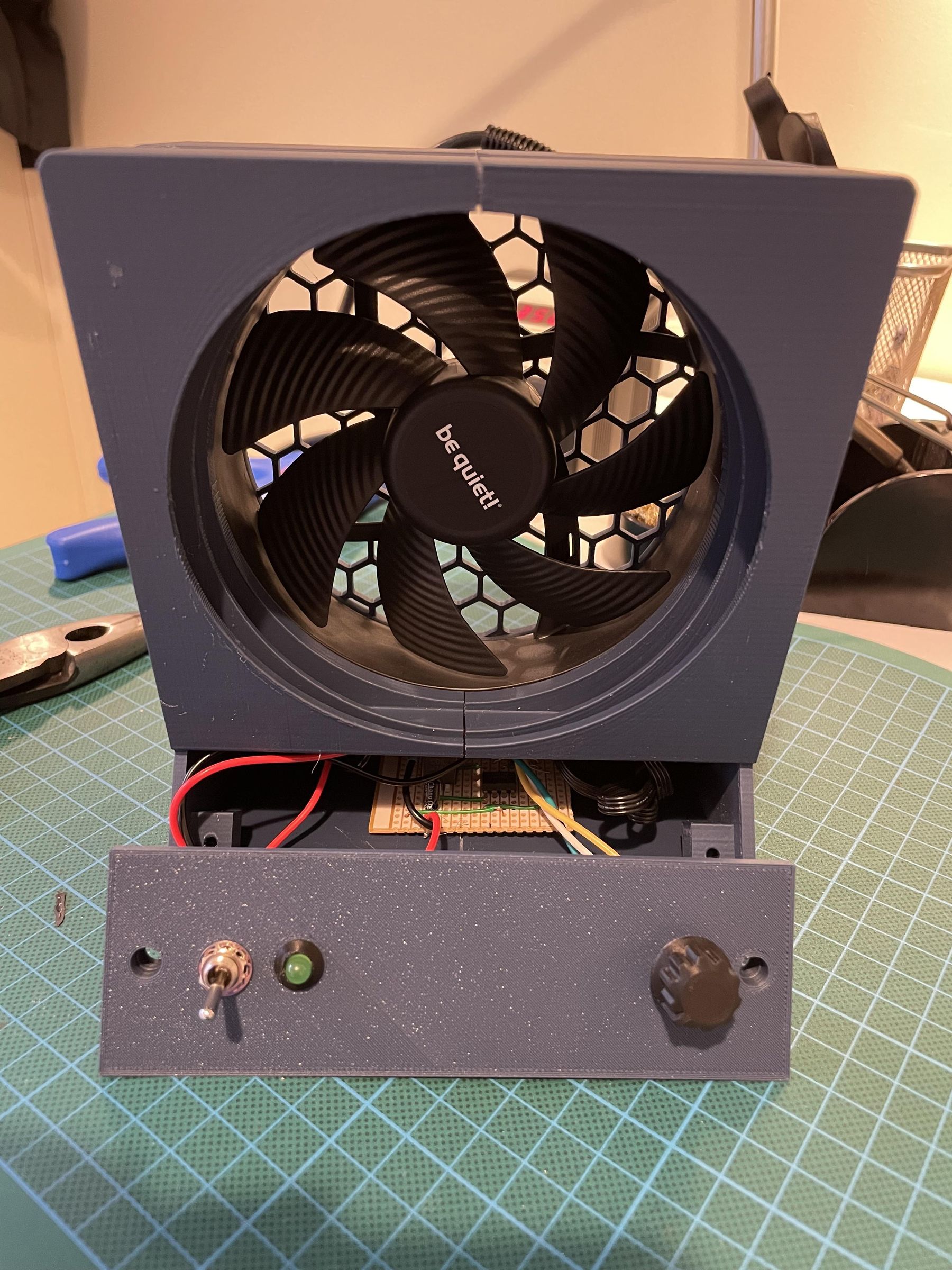 DIY 3D Printed Solder Fume Extractor and Filter : 6 Steps (with ...