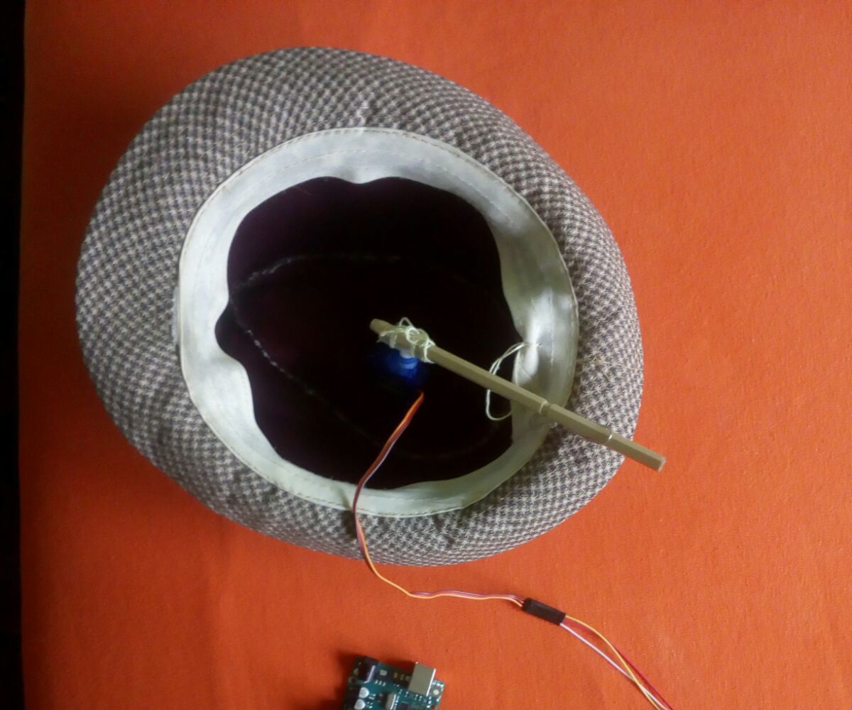 Automatic Fedora Tipper : 6 Steps - Instructables