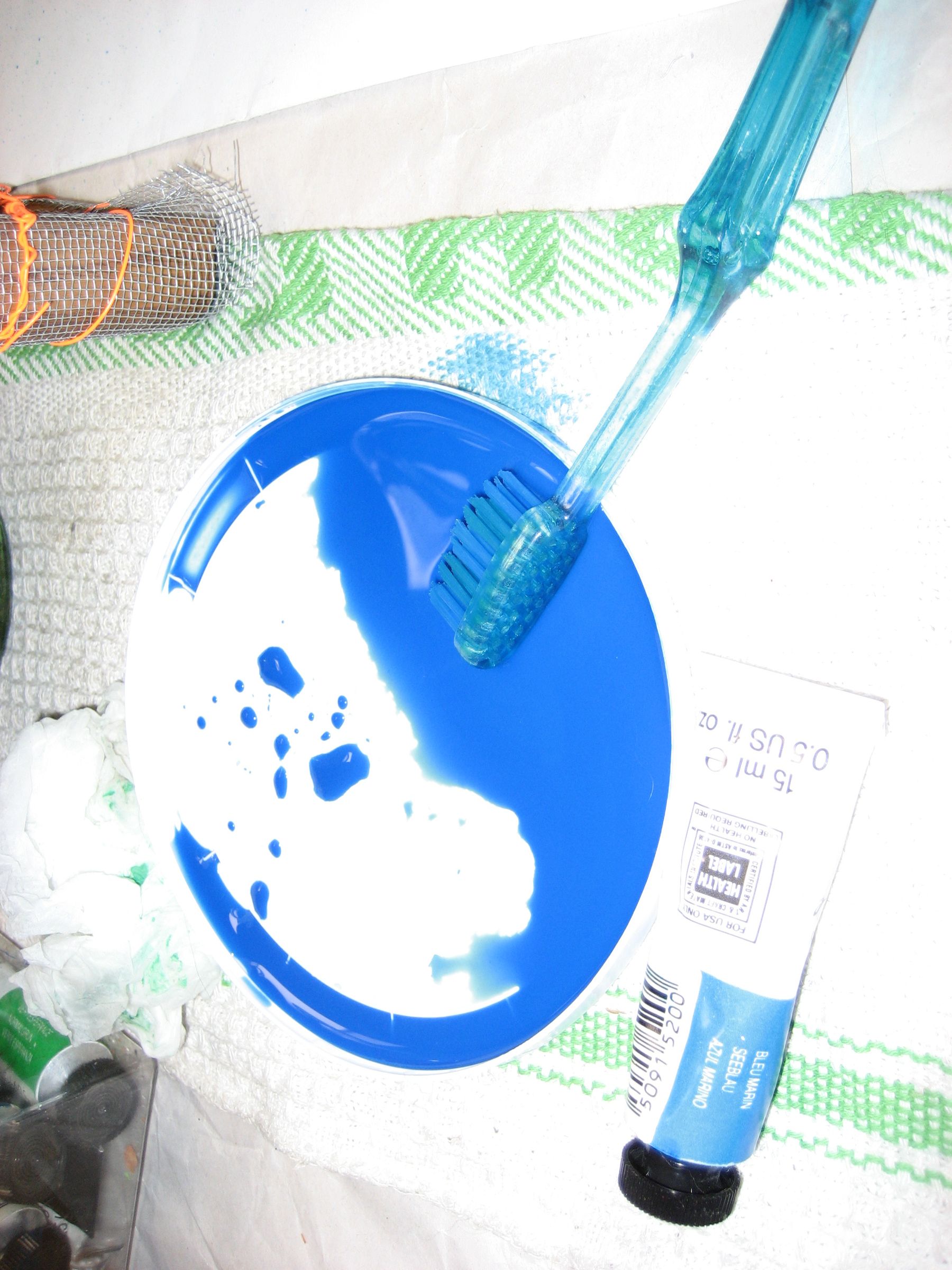 Toothbrush Painting : 5 Steps (with Pictures) - Instructables