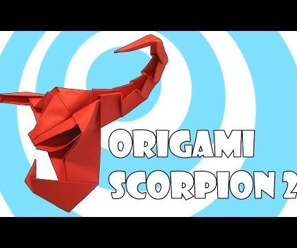 Origami Scorpion Crease Pattern