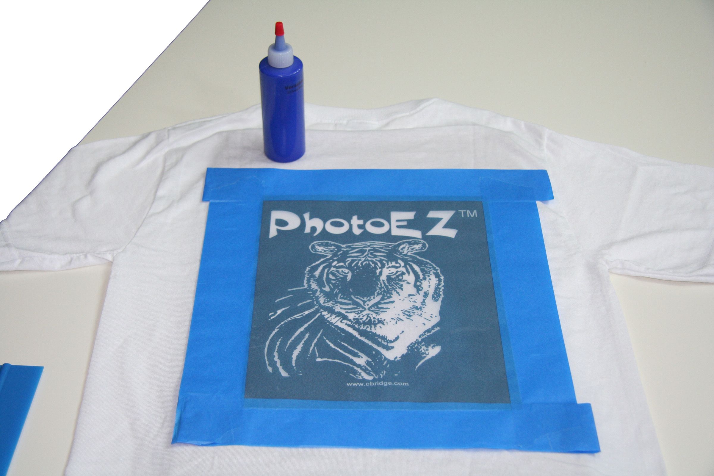 DIY Screen Printing at Home - Using Your PhotoEZ Stencil. : 5 Steps ...