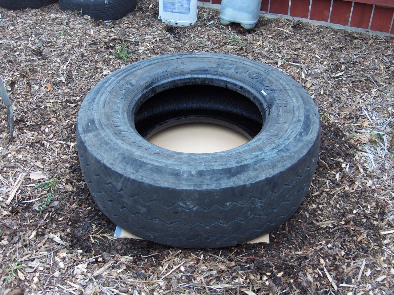 Fish Pond From Tractor (or Car) Tires : 9 Steps (with Pictures ...