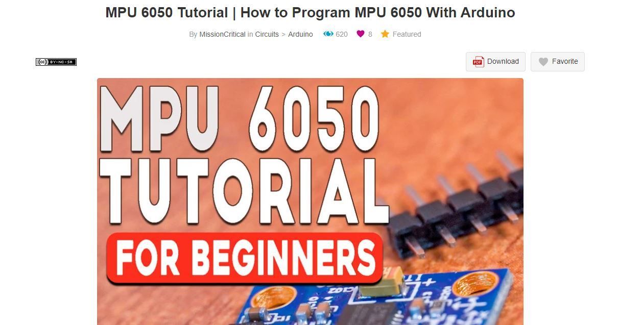 MPU 6050 Teapot Project : 9 Steps - Instructables