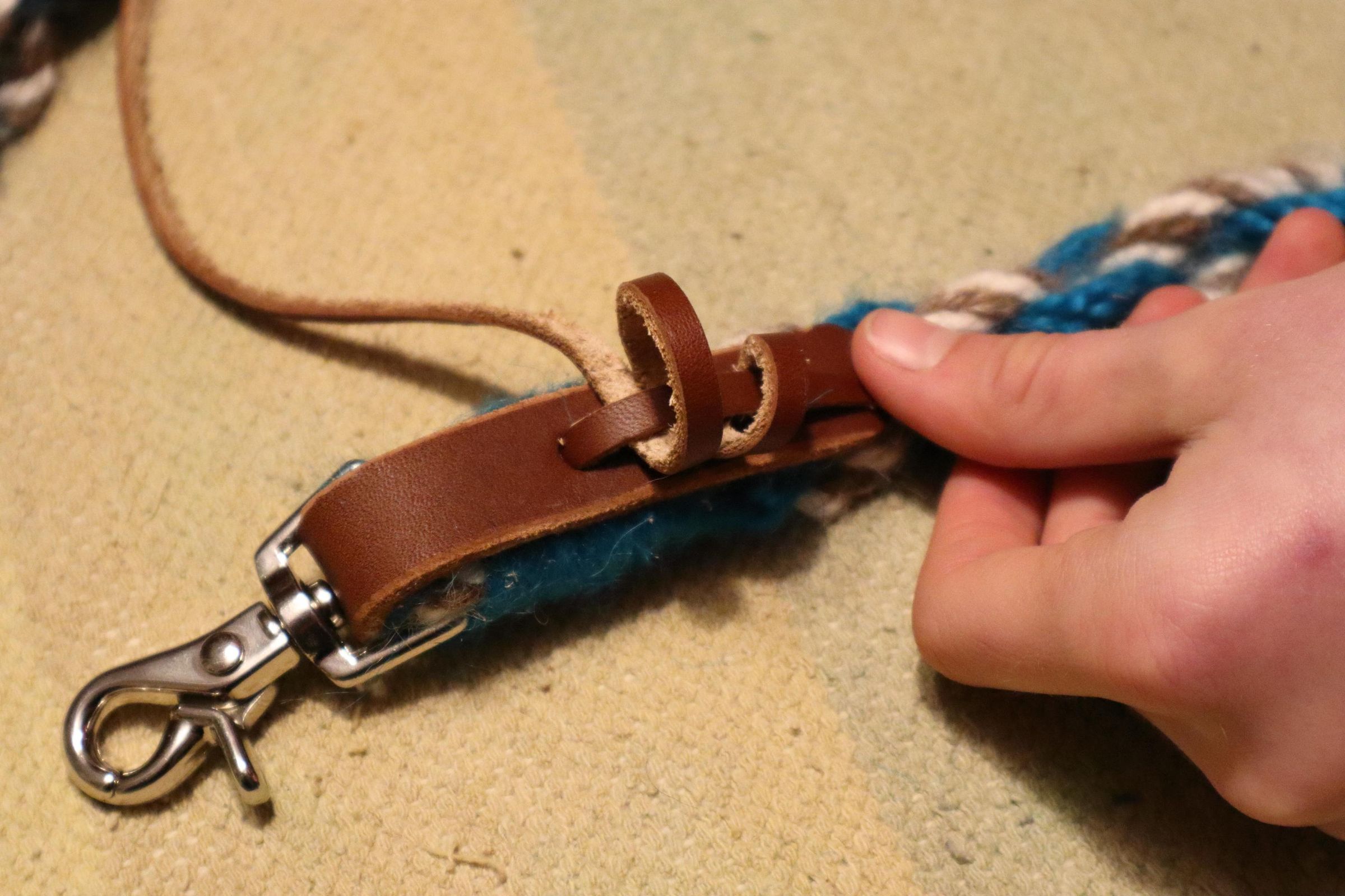 Four Strand Flat Braid Mohair Reins : 9 Steps (with Pictures ...