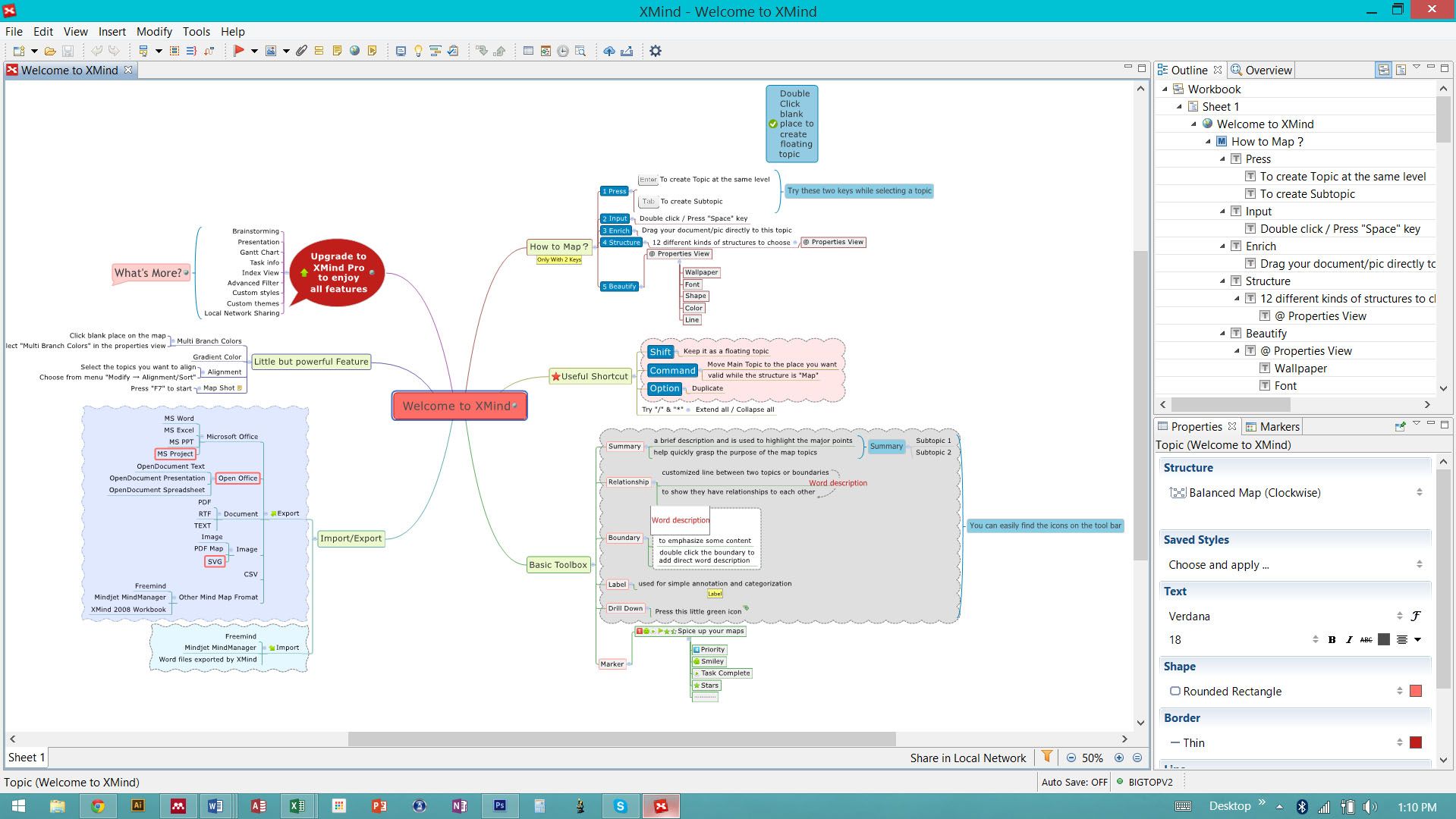 Mind Mapping Software for Visual Organization : 8 Steps (with Pictures ...
