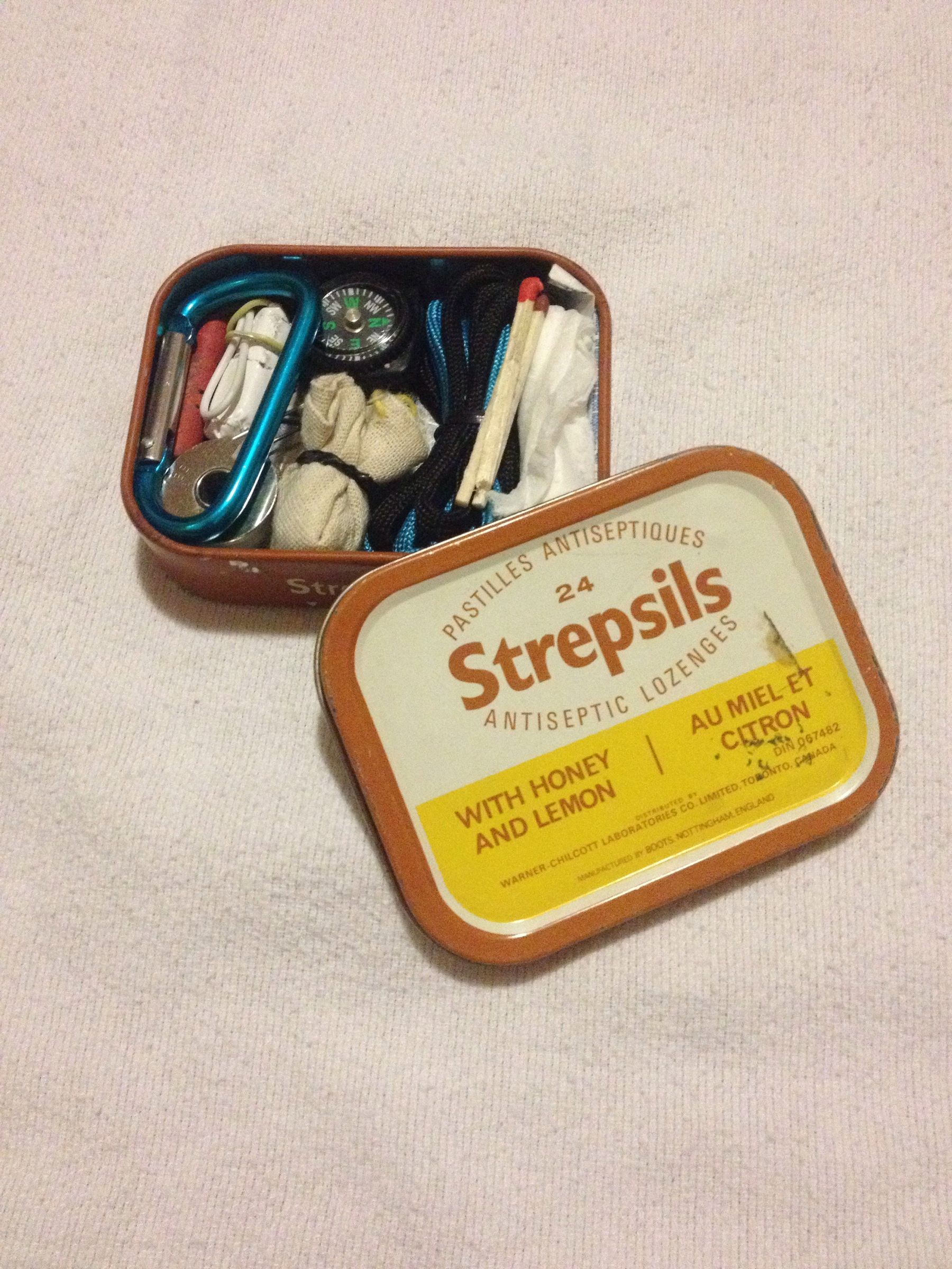 Strepsils Survival Kit : 4 Steps - Instructables