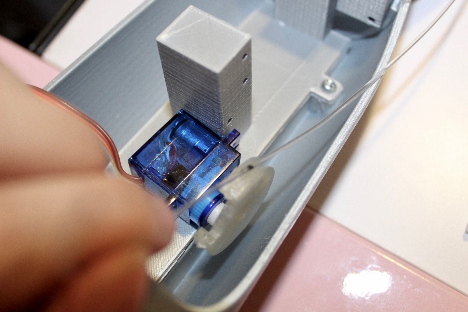 3D Printed Robotic Hand With Bluetooth Control : 18 Steps (with ...