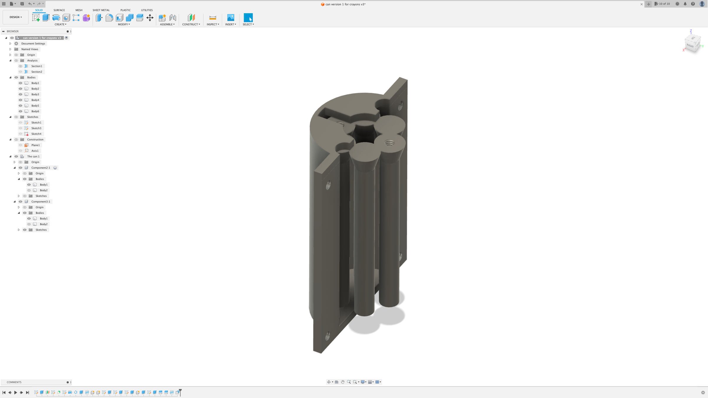 A Simple Way to Mold a Fluorescent Glue Sticks or Crayon Using Fusion ...