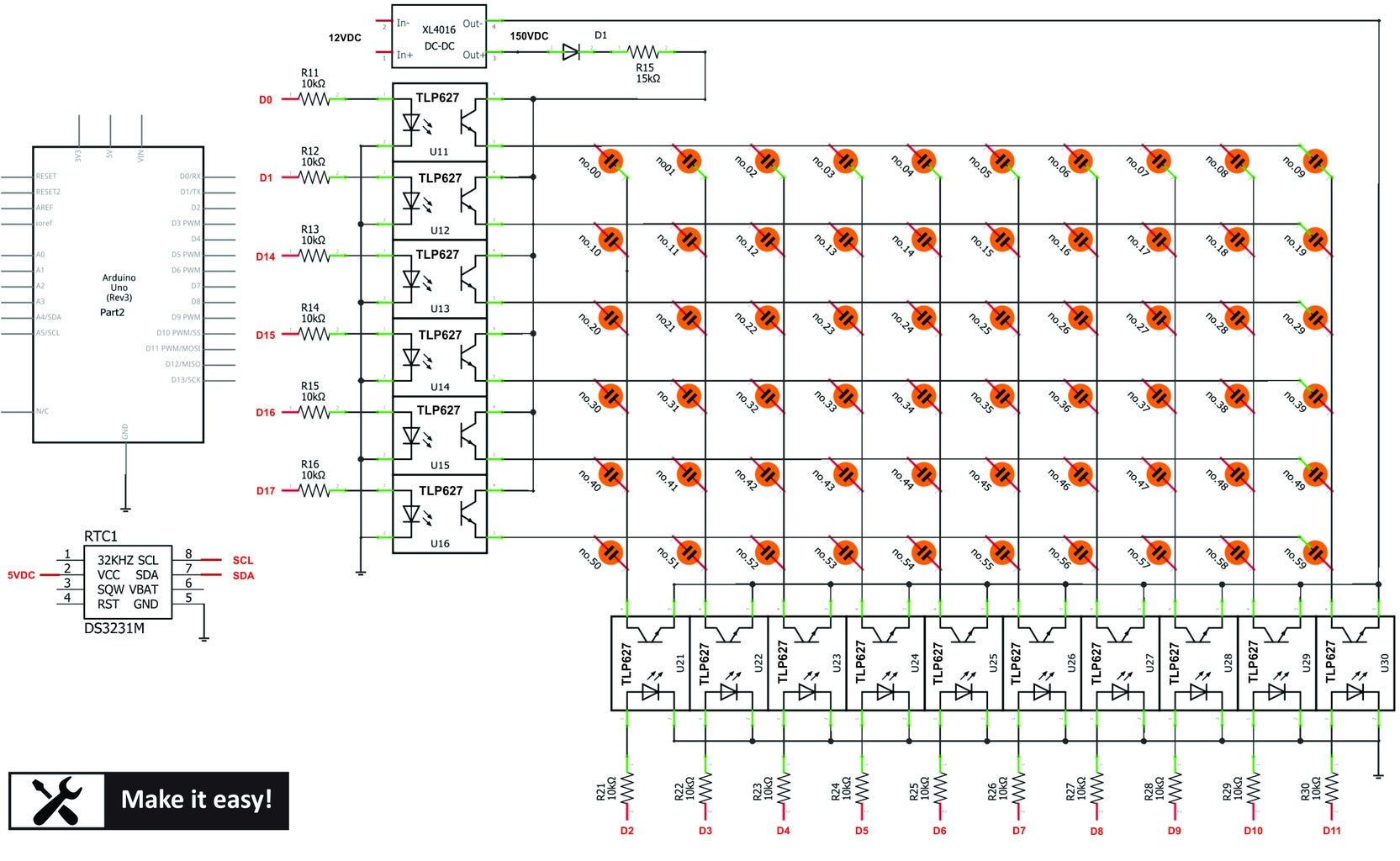 Nixie Clock With Arduino | Simplest Design : 4 Steps - Instructables Nixie Clock With Arduino | Simplest Design : 4 Steps - Instructables