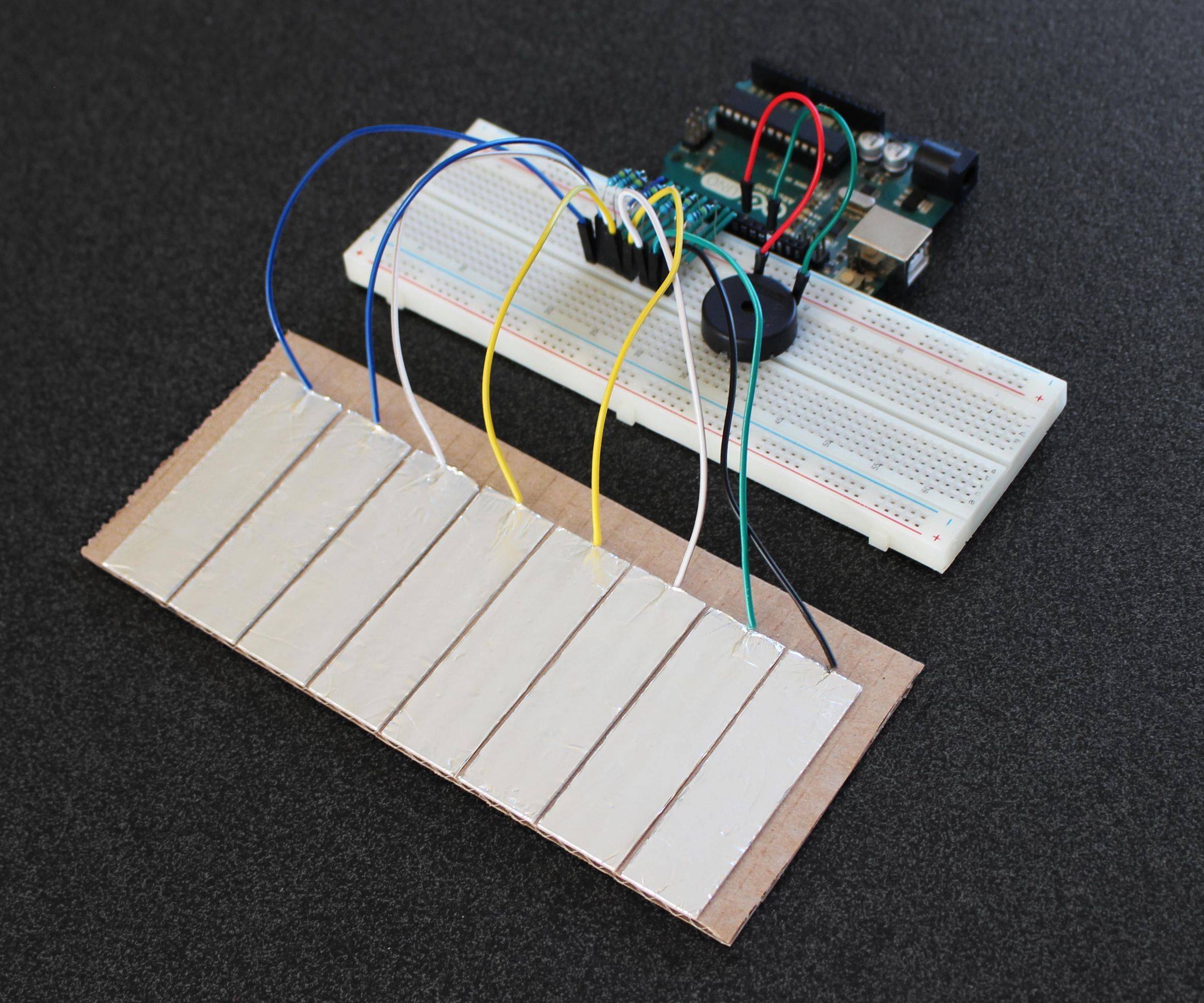 Arduino Tinfoil Piano : 5 Steps (with Pictures) - Instructables
