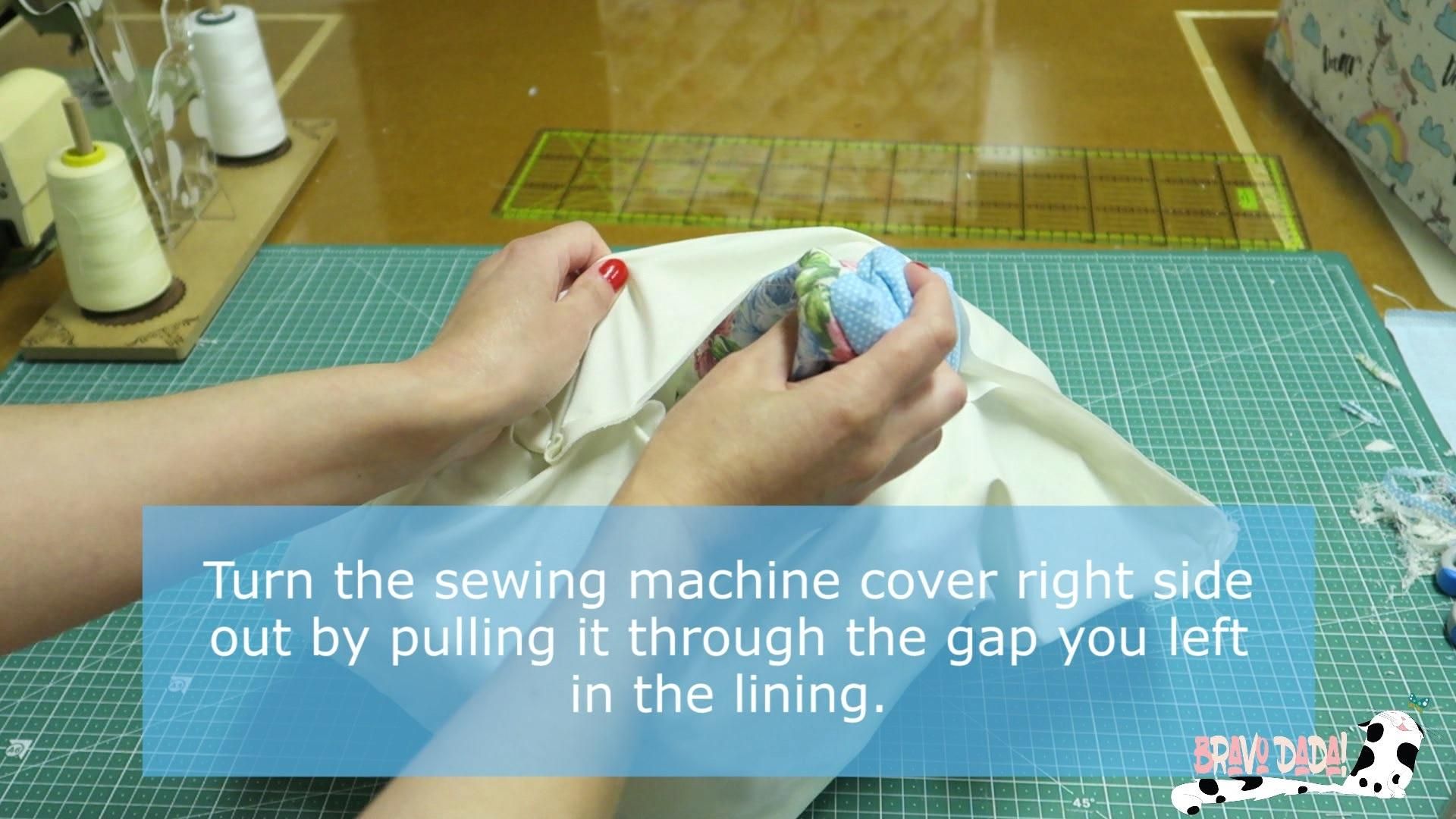 DIY How to Make a Quilted Sewing Machine Cover - Bravo Dada! Sewing ...