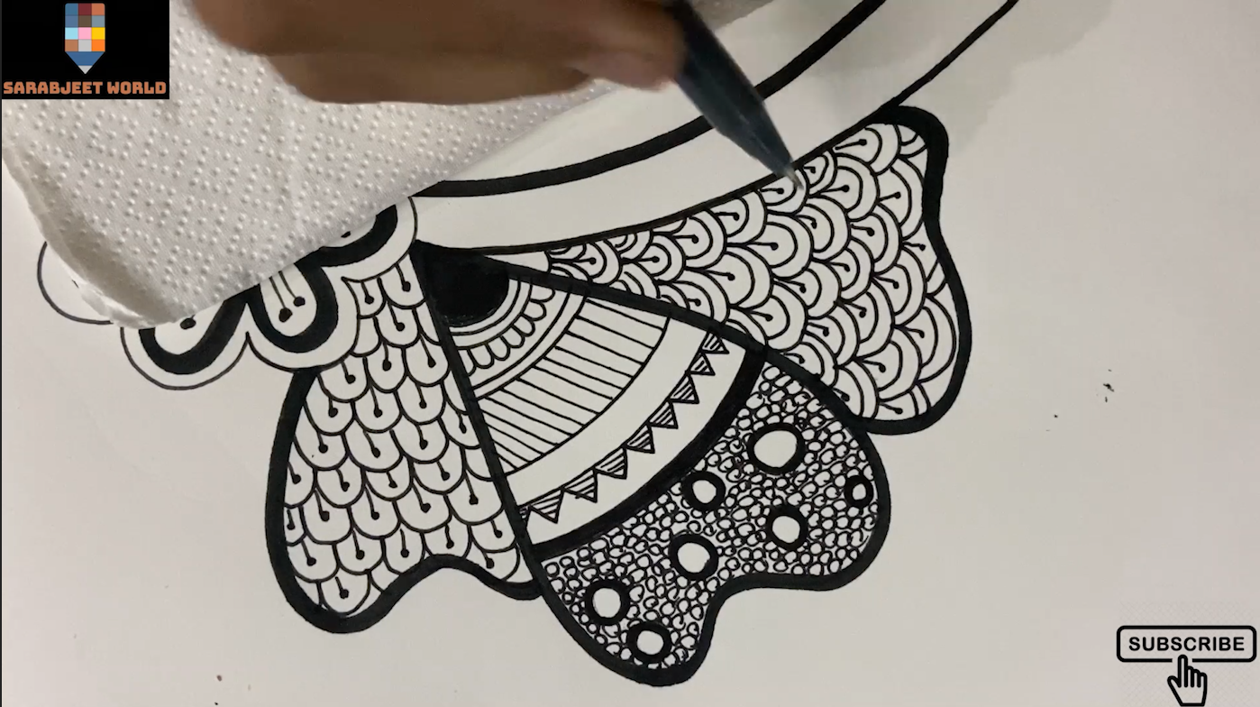 How to Draw the Easiest Zentangle Design : 12 Steps - Instructables