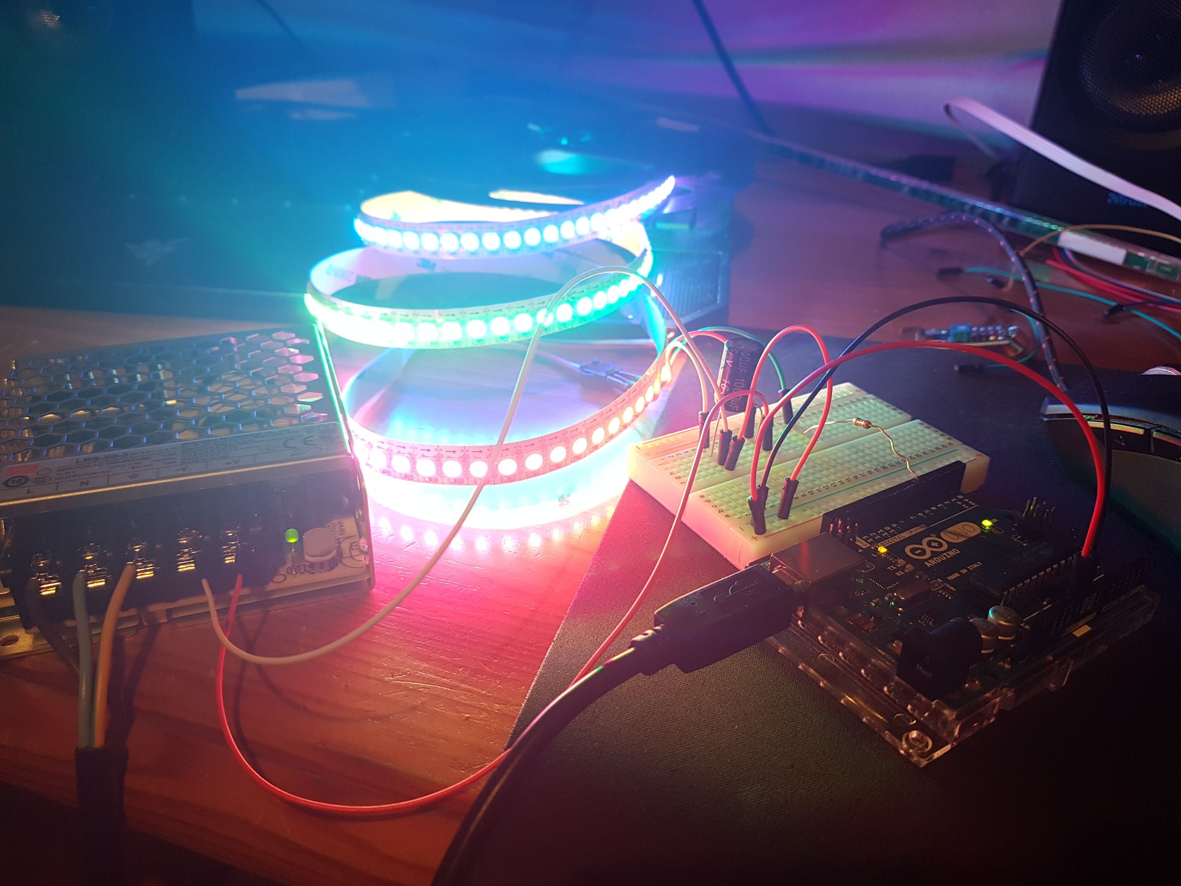 Arduino Infinity Mirror (Bluetooth & Sound Reactive) : 9 Steps (with ...