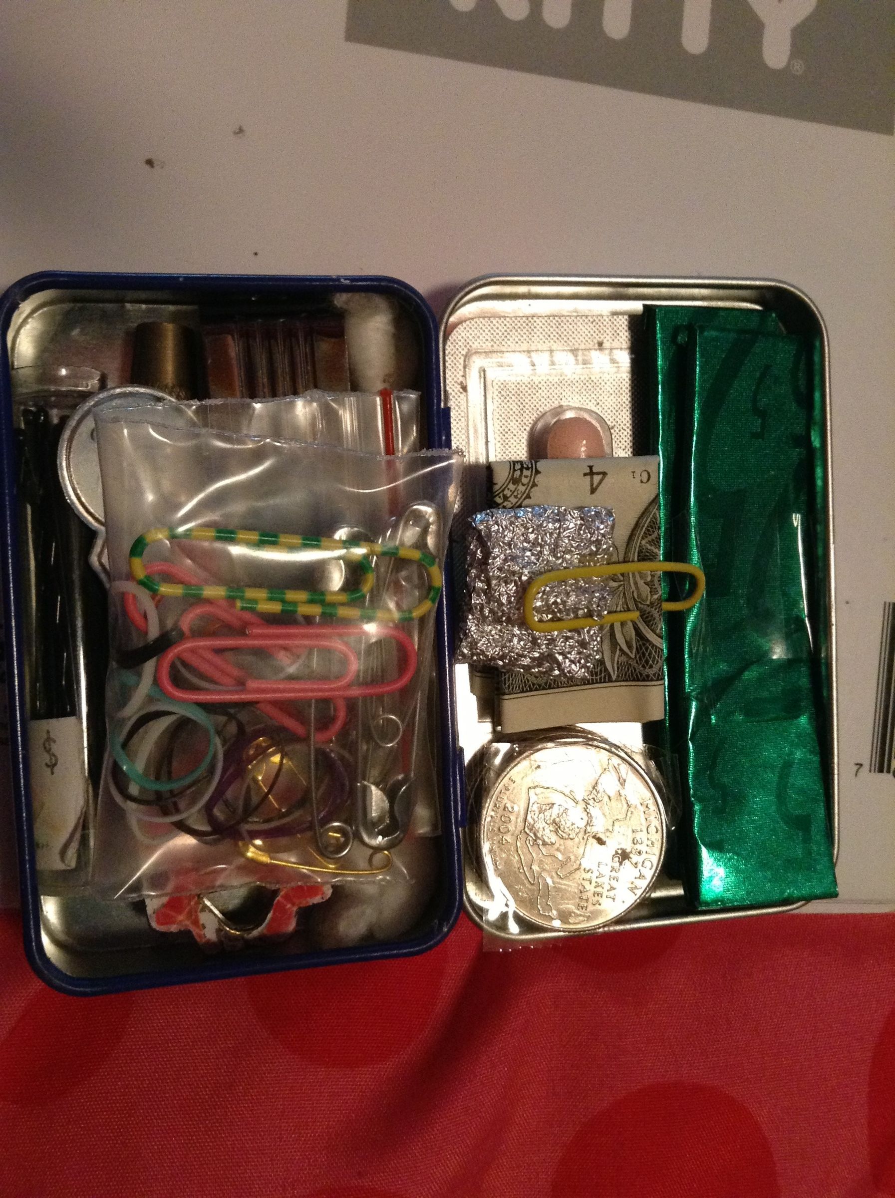 Small/ Large Survival Kit : 9 Steps - Instructables