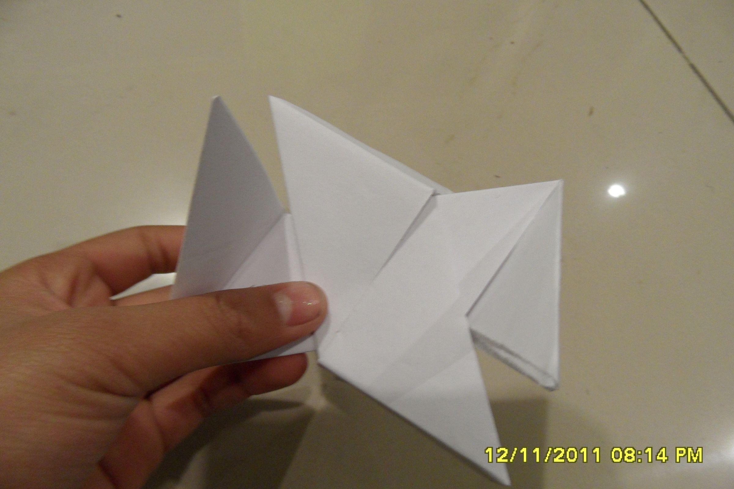 How to Make a Paper Shuriken : 13 Steps - Instructables