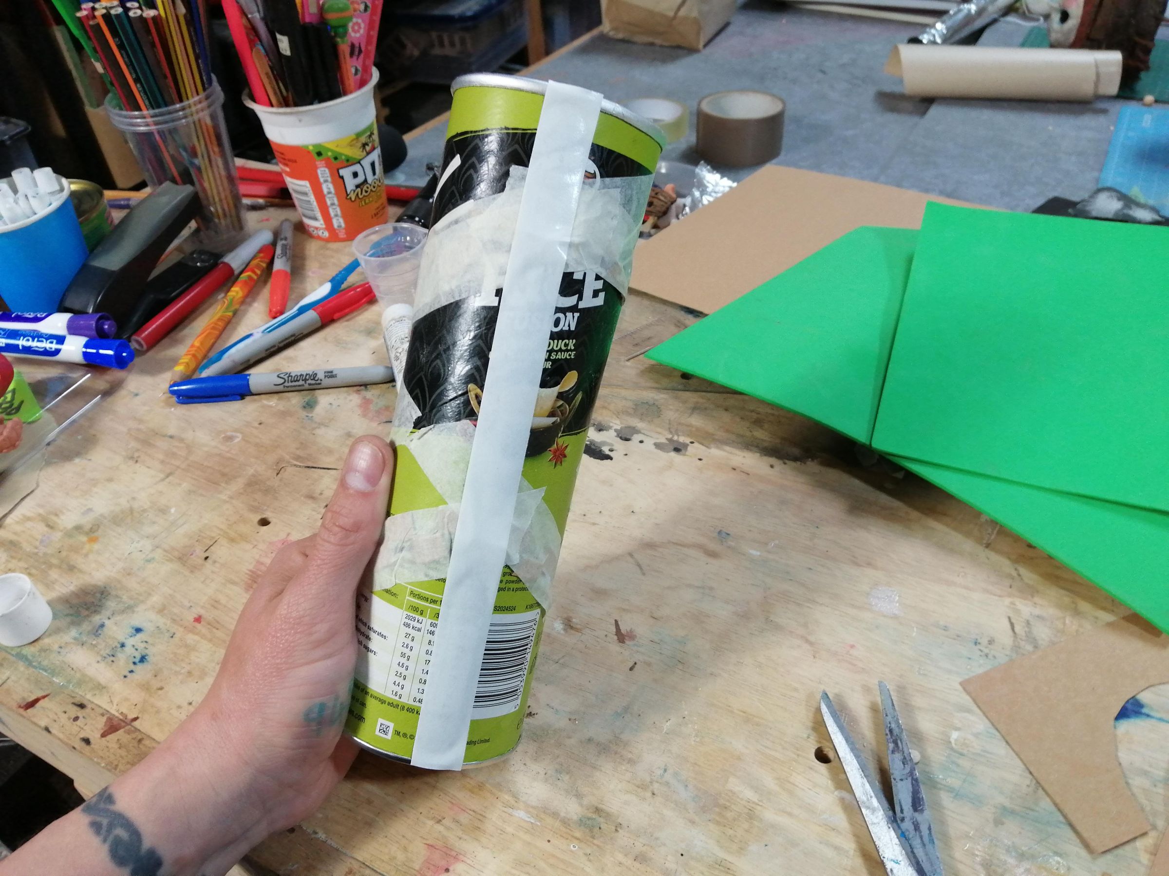 Pringles Tube Dice Tower : 9 Steps (with Pictures) - Instructables