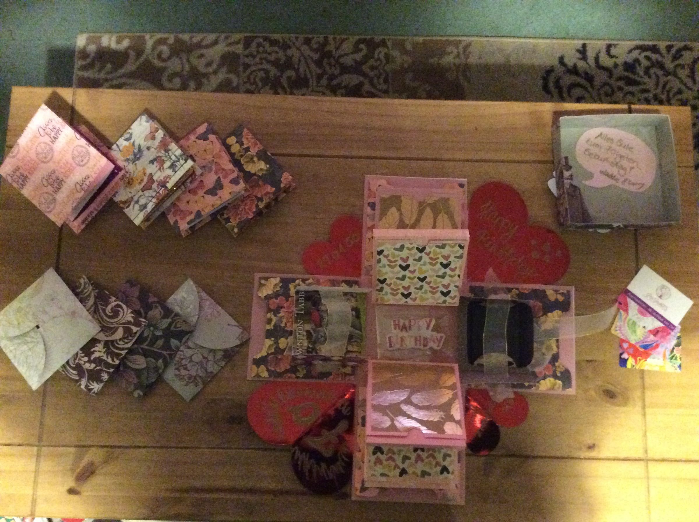 How to Make Exploding Memory Box | DIY Surprise Gift for Boyfriend ...