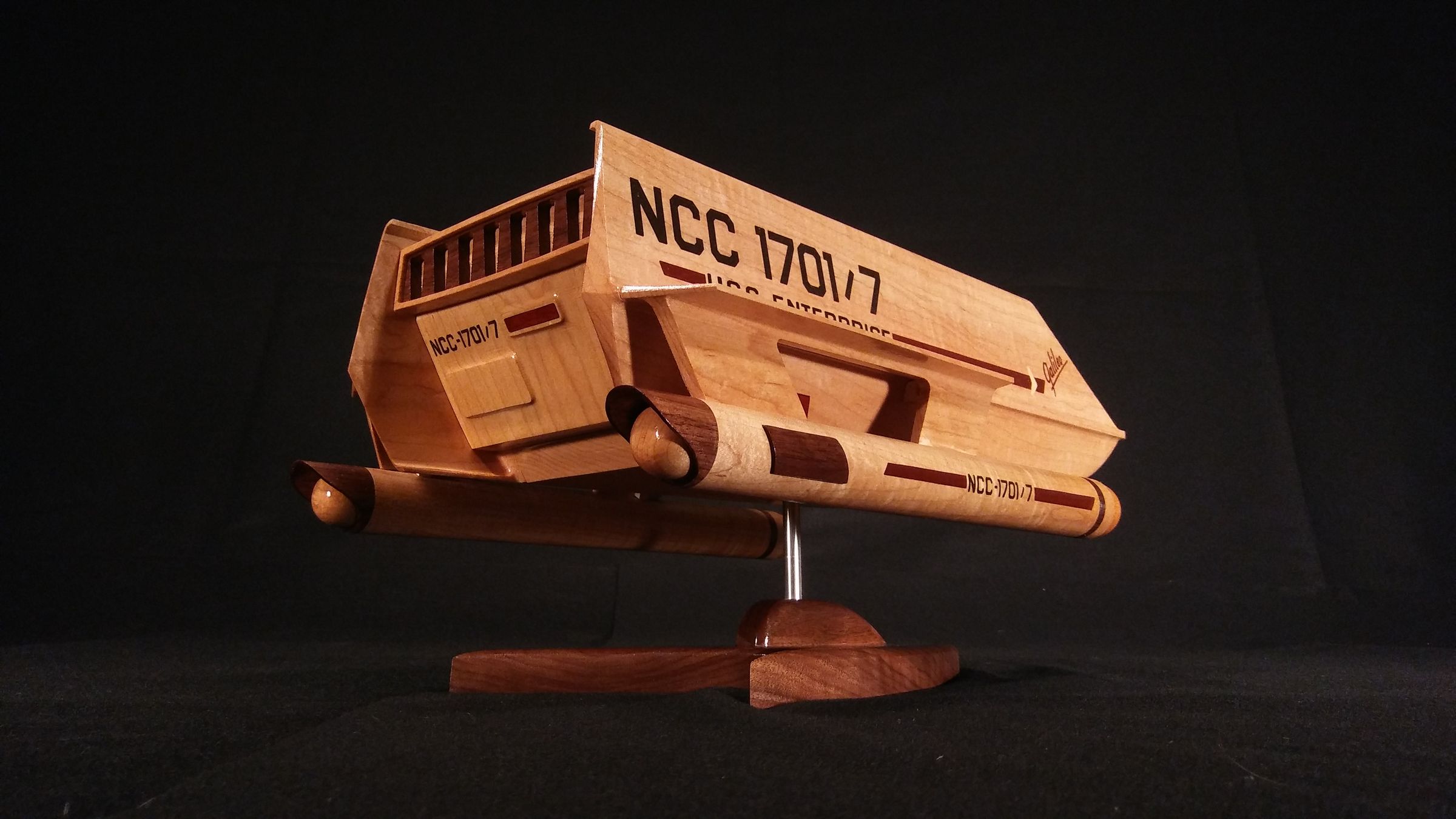 Wooden Shuttlecraft Galileo Model : 10 Steps (with Pictures ...