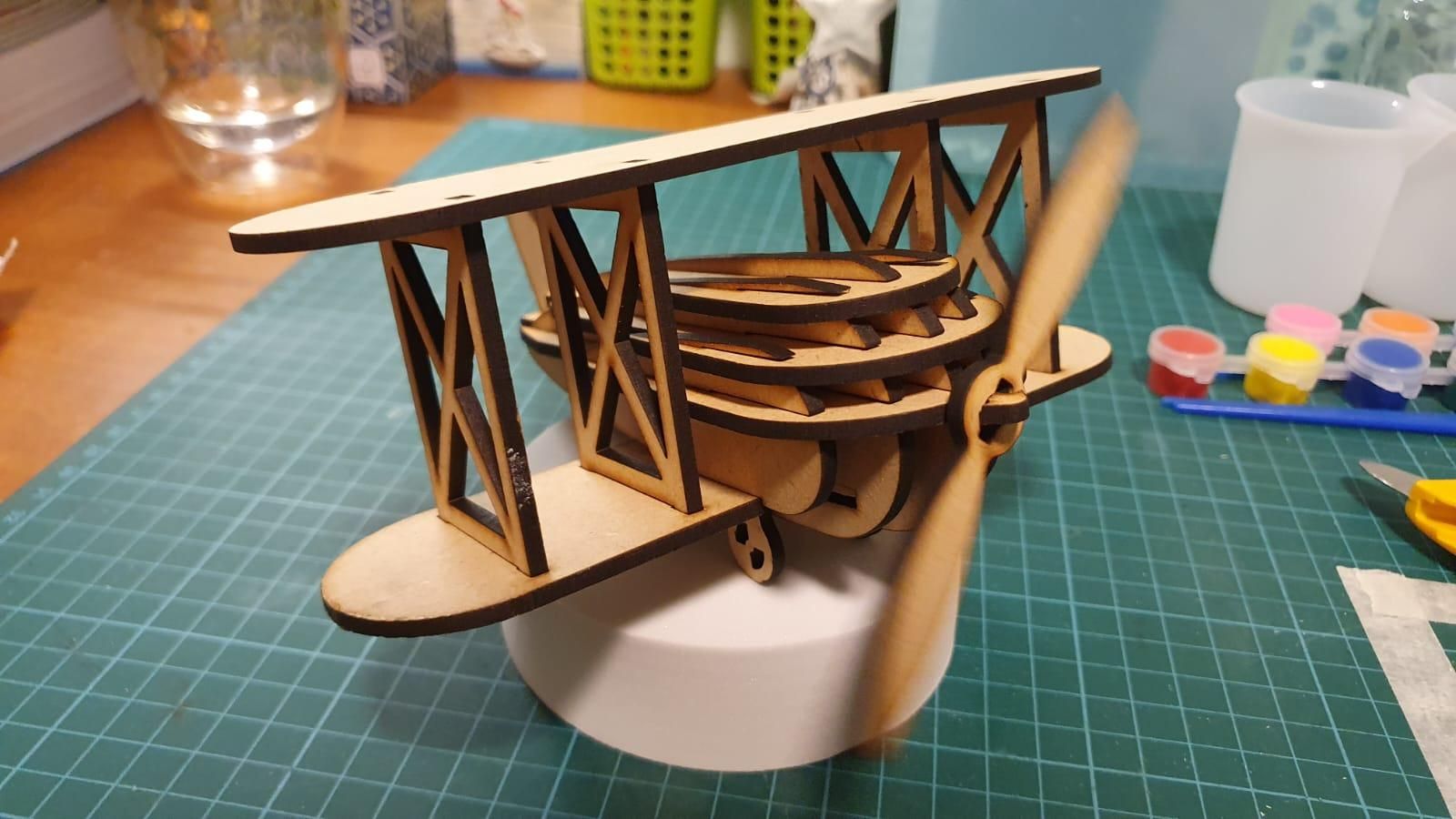 3D Puzzle: Wooden Toy Plane for Kids : 4 Steps (with Pictures ...