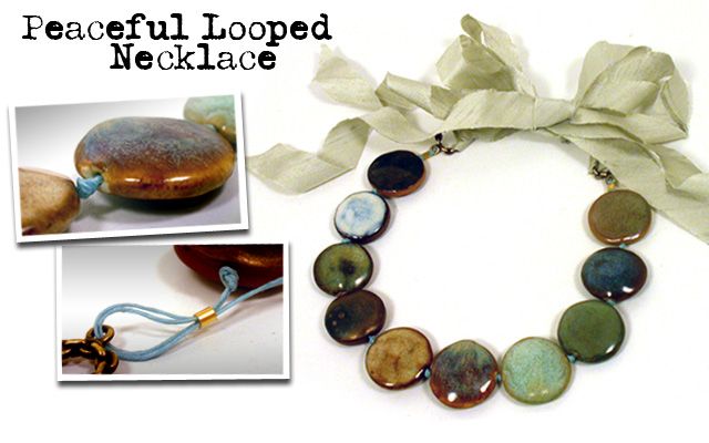 Peaceful Looped Necklace : 3 Steps - Instructables