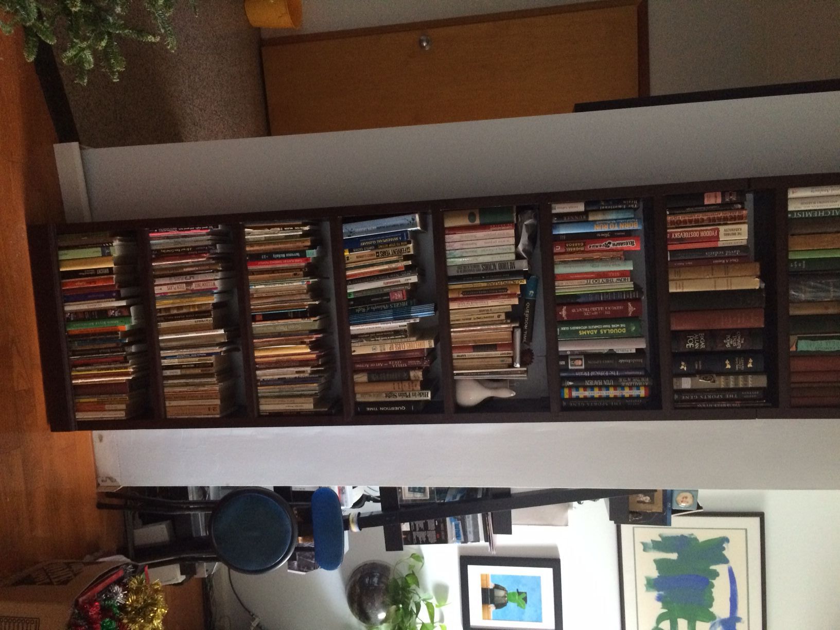 Super SIMPLE Secret Bookshelf Door & Book Unlock Mechanism : 9 Steps ...