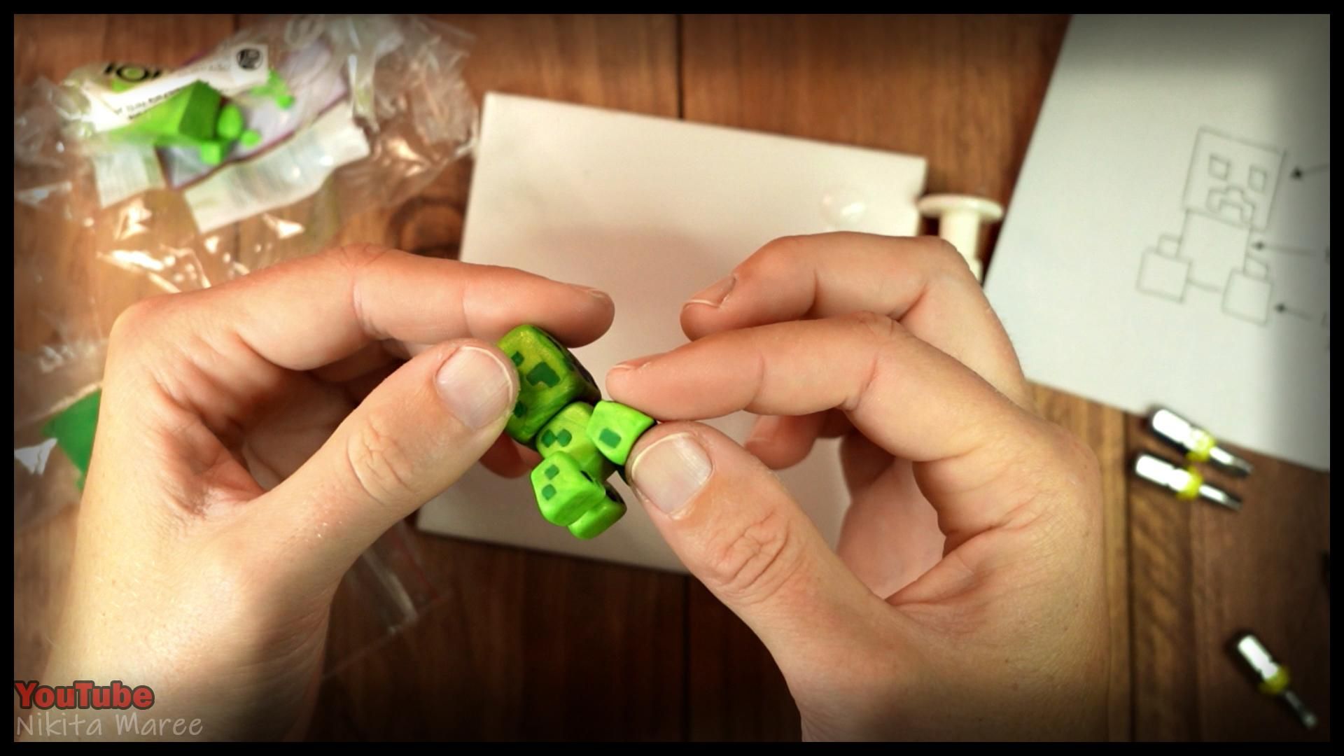 MINECRAFT Creeper Mini Figure : 24 Steps (with Pictures) - Instructables