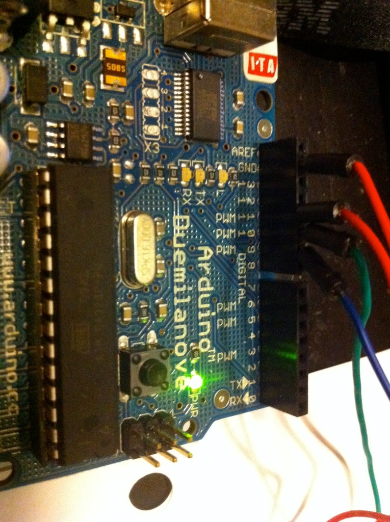 Arduino Color Mixer Controlled By Iphone 4 Steps Instructables 9372
