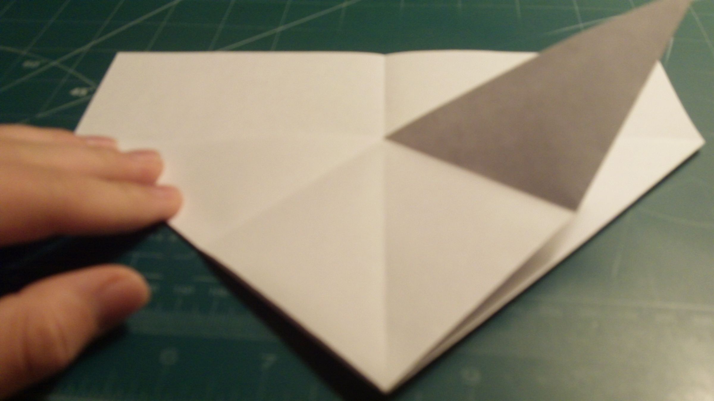 How to Make the Intruder Paper Airplane : 8 Steps - Instructables