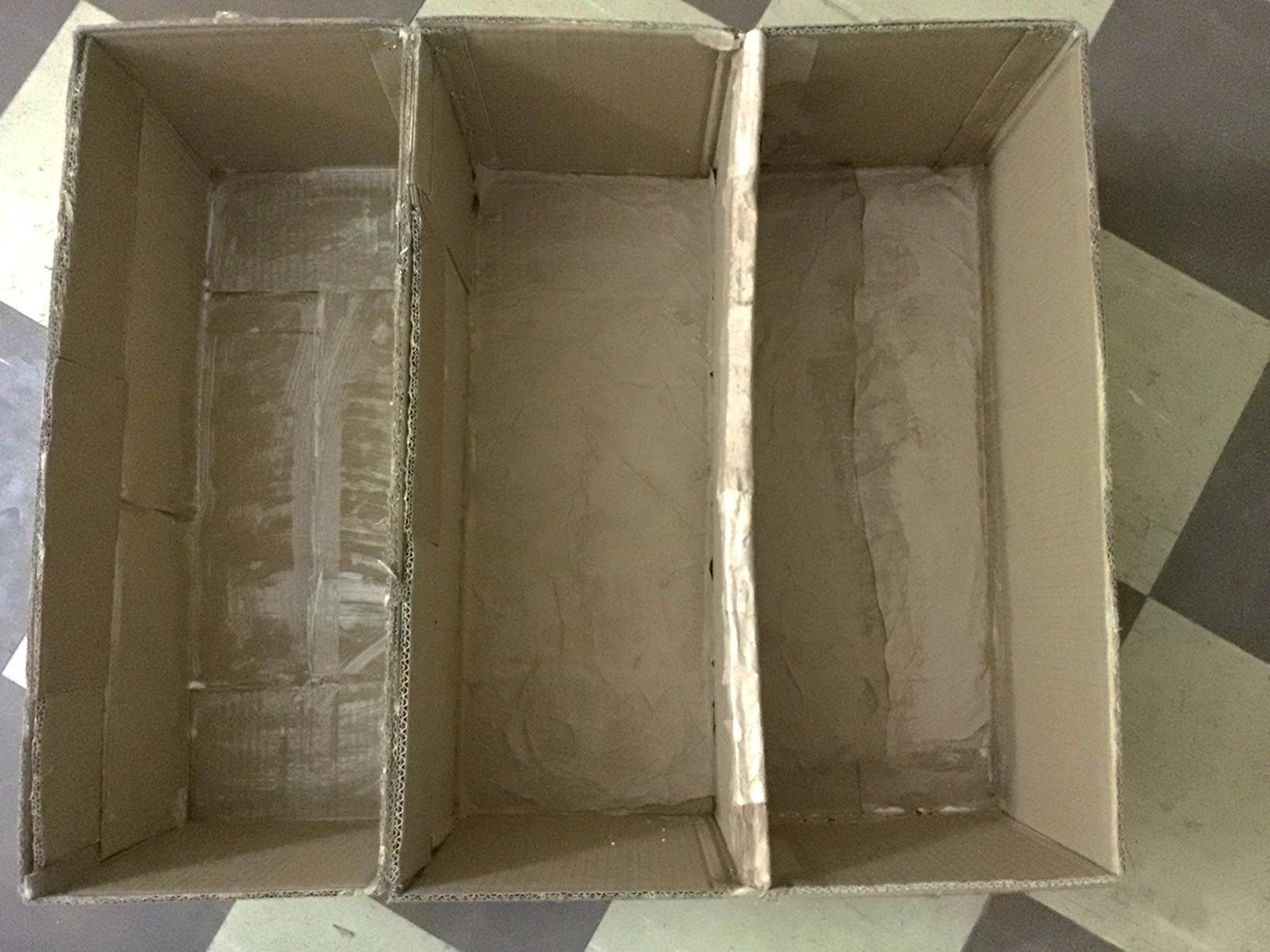 Turn Old Cheap CardBoard Box Into a Useful Premuim Storage Shelf With ...
