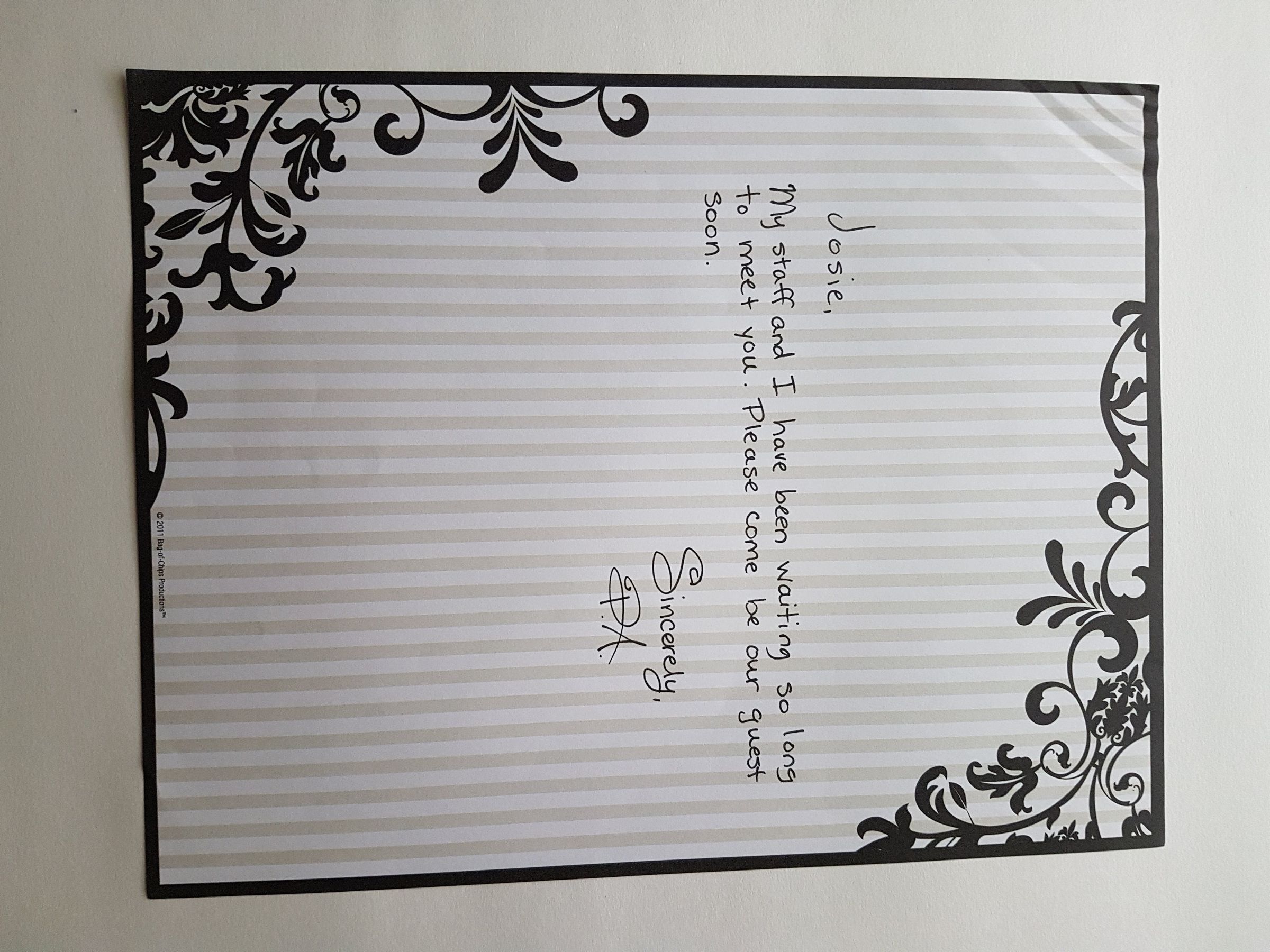 Disney Trip Reveal: Letters From Disney Characters : 8 Steps (with ...