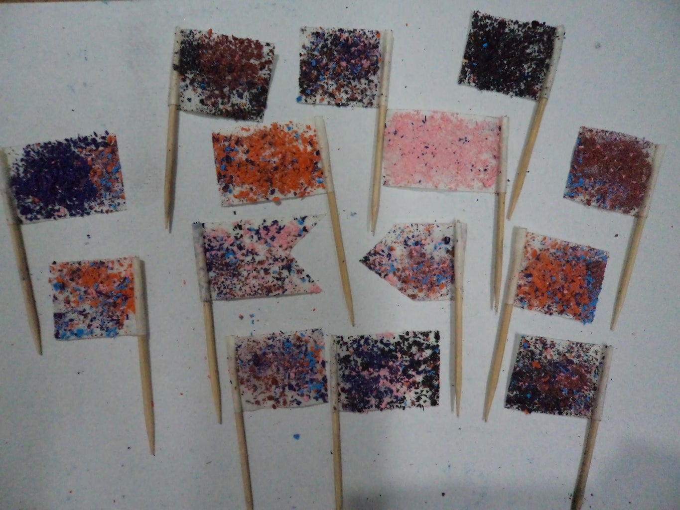 Crayon Flags 4 Steps Instructables