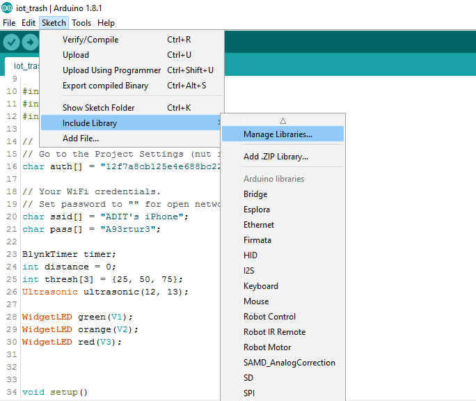 Smart Home - Arduino Trash Indicator With BLE : 15 Steps (with Pictures ...