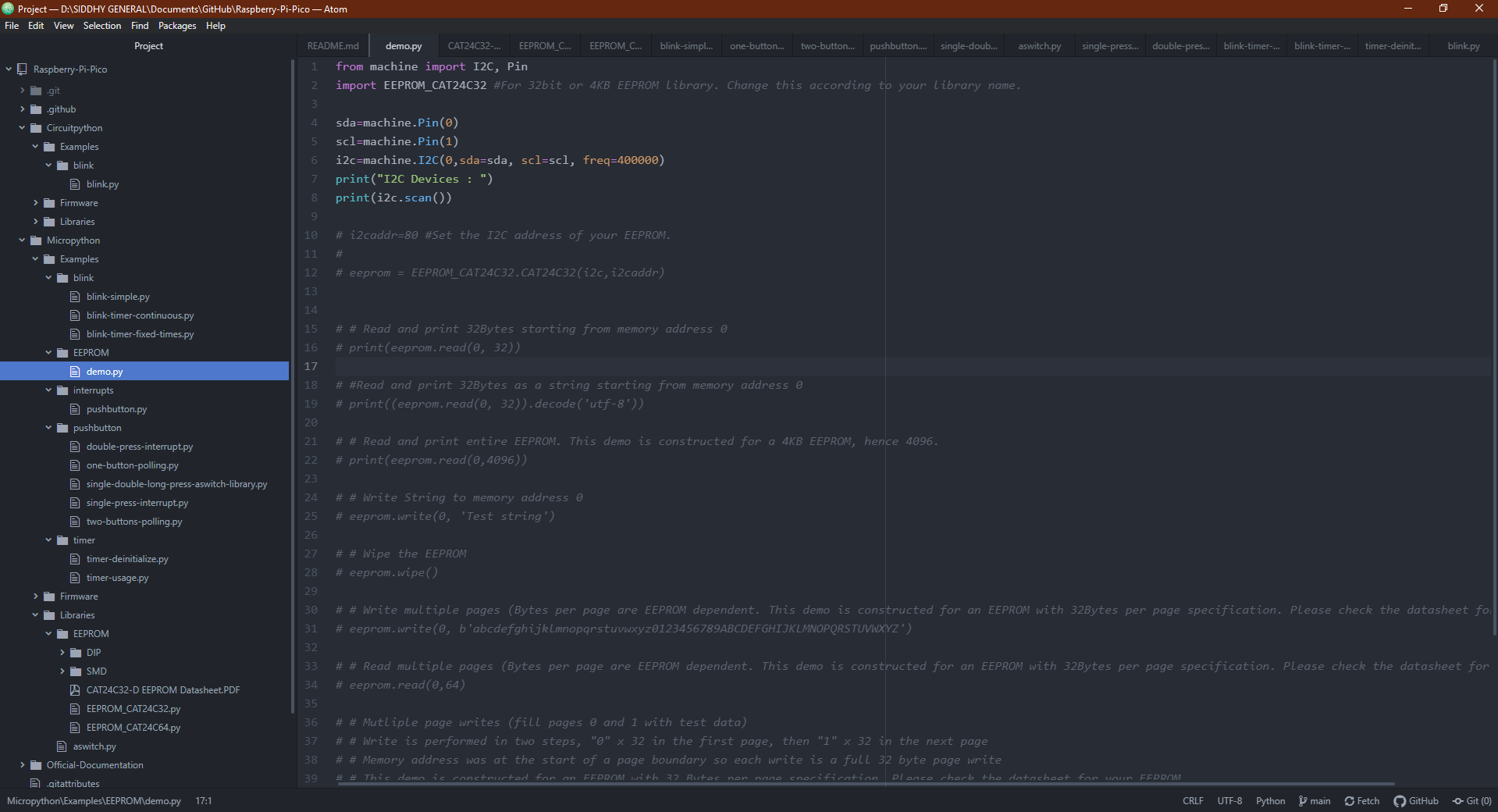 How to Add an EEPROM to Raspberry Pi Pico : 4 Steps - Instructables