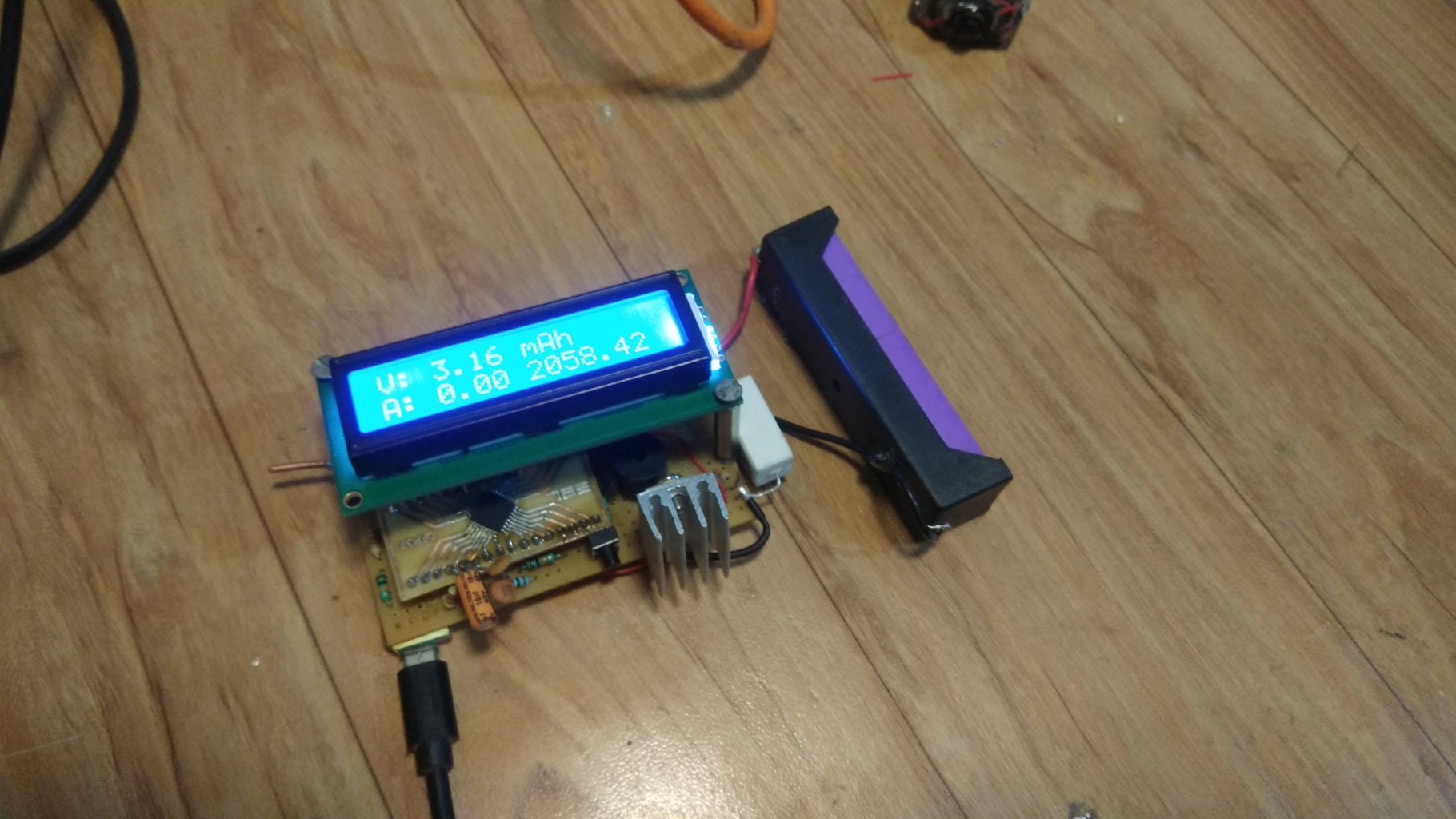 DIY BATTERY CAPACITY TESTER 4 Steps Instructables diy-battery-capacity-tester-4-steps-instructables
